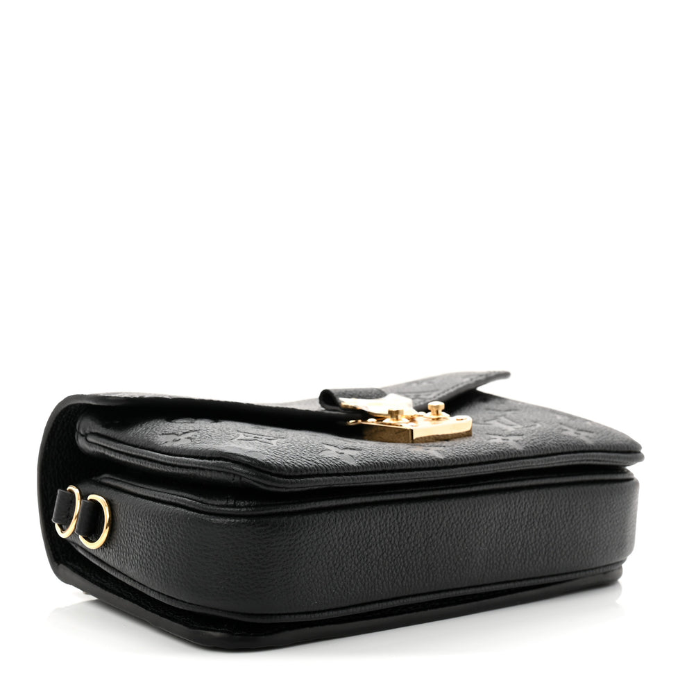 Louis Vuitton Empreinte Pochette Metis East West Black 1801485 ...