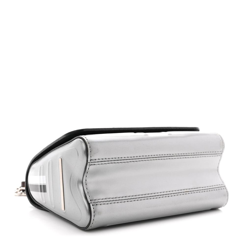 Louis Vuitton Calfskin Monogram Spaceship Embossed Twist Shoulder Bag ...