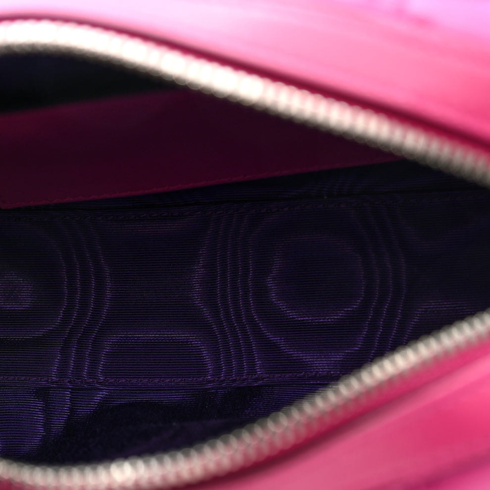 Gucci Nylon Calfskin Enamel GG Matelasse Mini Bowler Bag Lovely 1794721 ...