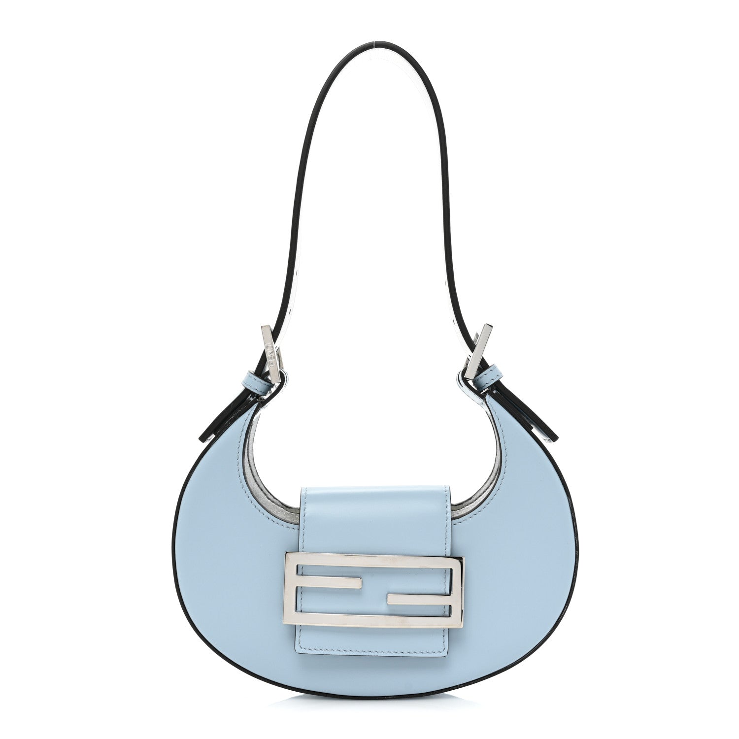 Fendi Vitello King Mini Cookie Hobo Bag Azzurro Baby 1283191 – FASHIONPHILE