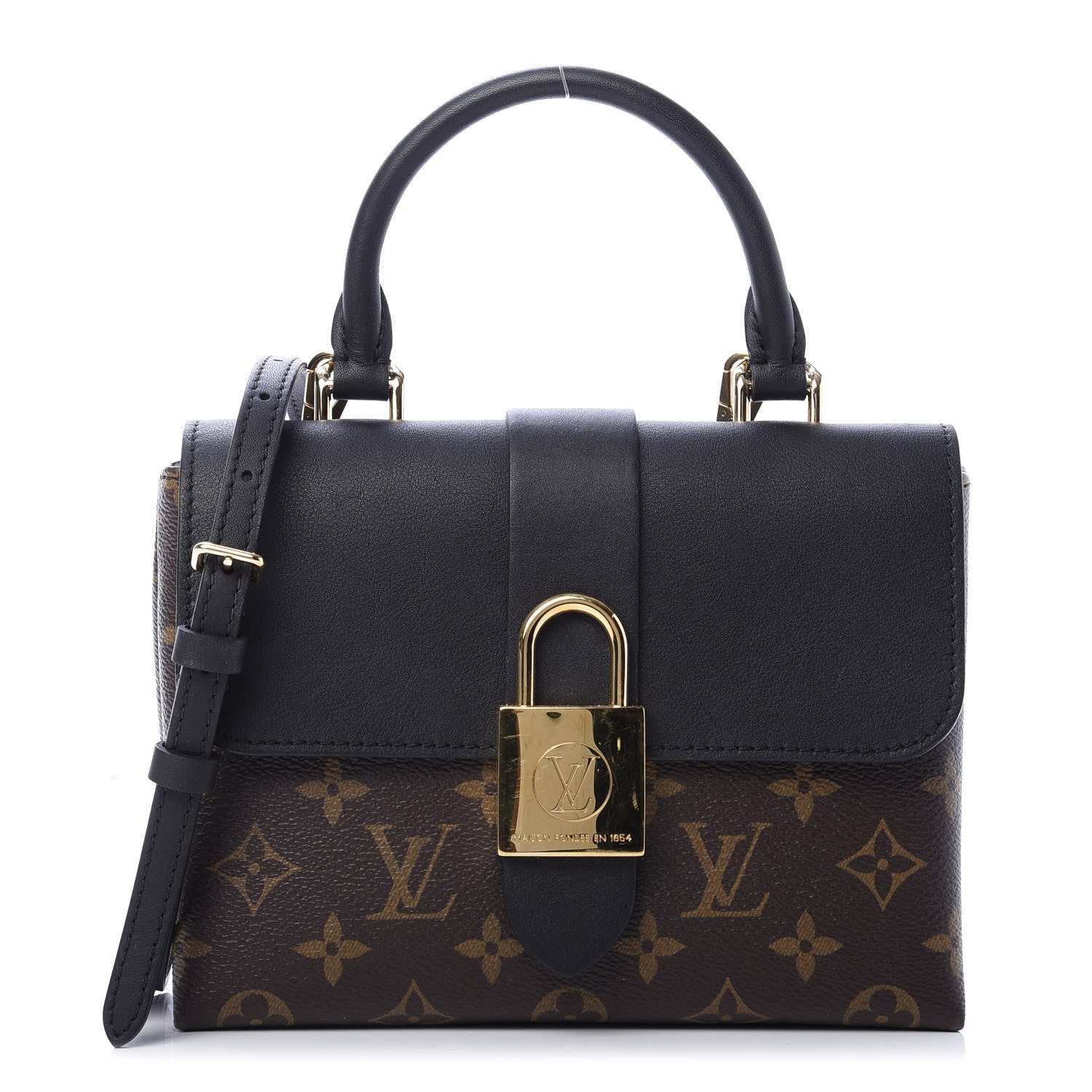 Louis Vuitton Monogram Locky BB Black 625984 – FASHIONPHILE