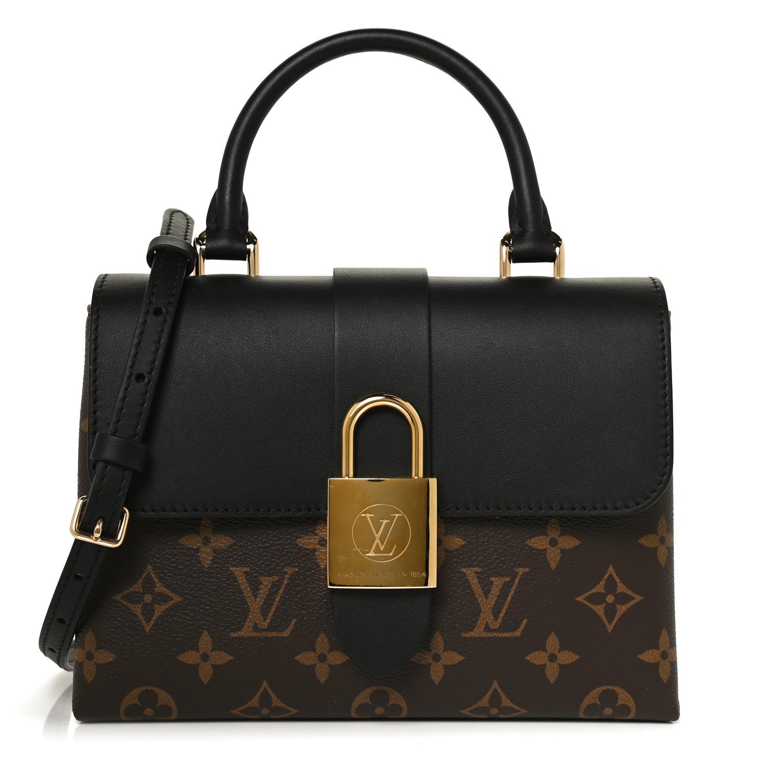 Louis Vuitton Monogram Locky BB Black 1037036 – FASHIONPHILE