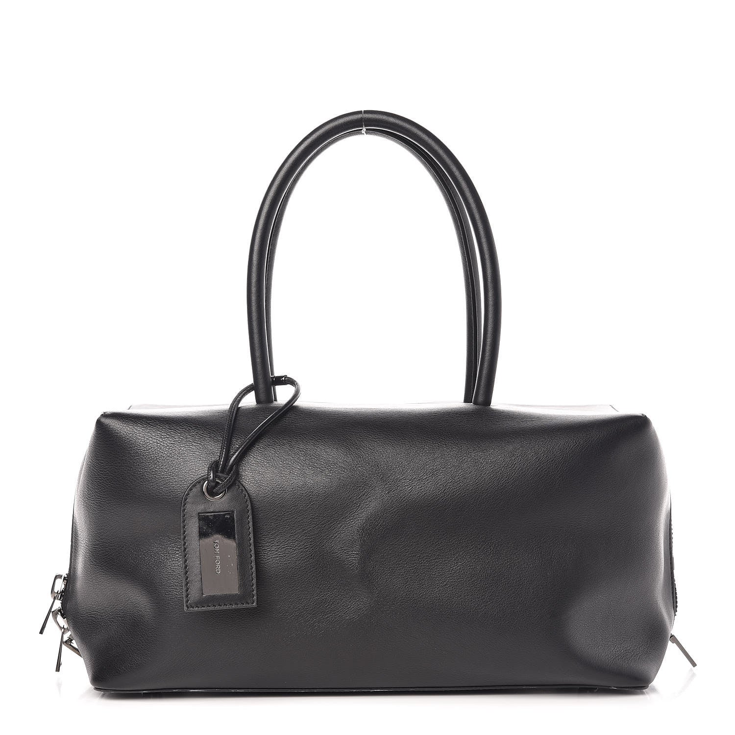 Tom Ford Calfskin Satchel Black 379203 – FASHIONPHILE