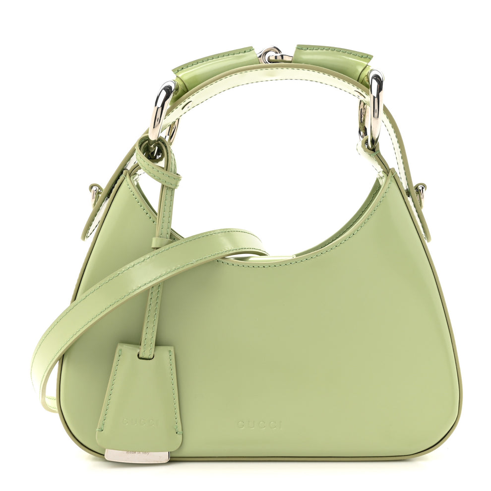 Gucci Master Lux Calfskin Horsebit Chain Shoulder Bag Sage Leaf 1773528 ...