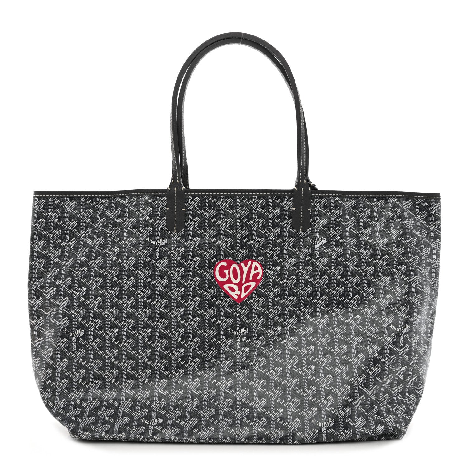 Goyard Goyardine Heart Saint Louis PM Grey 1496386 – FASHIONPHILE