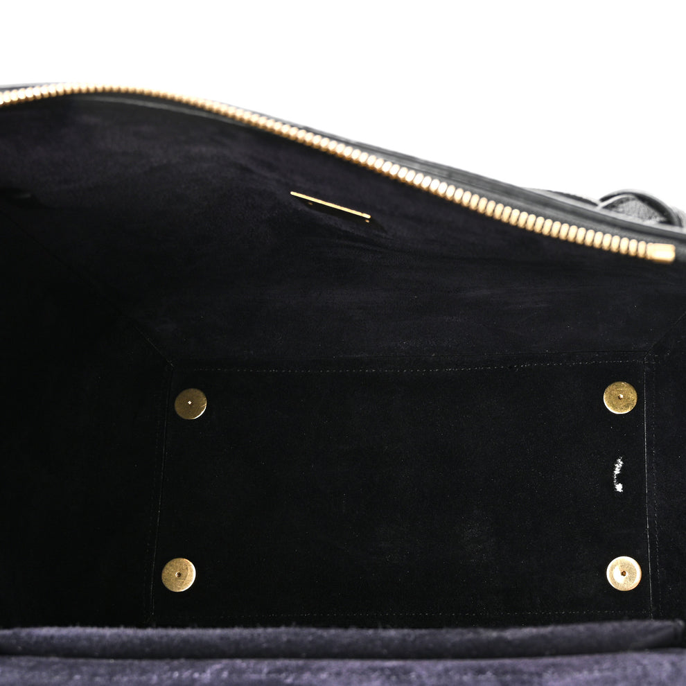 Celine Grained Calfskin Mini Belt Bag Black 1785990 – FASHIONPHILE