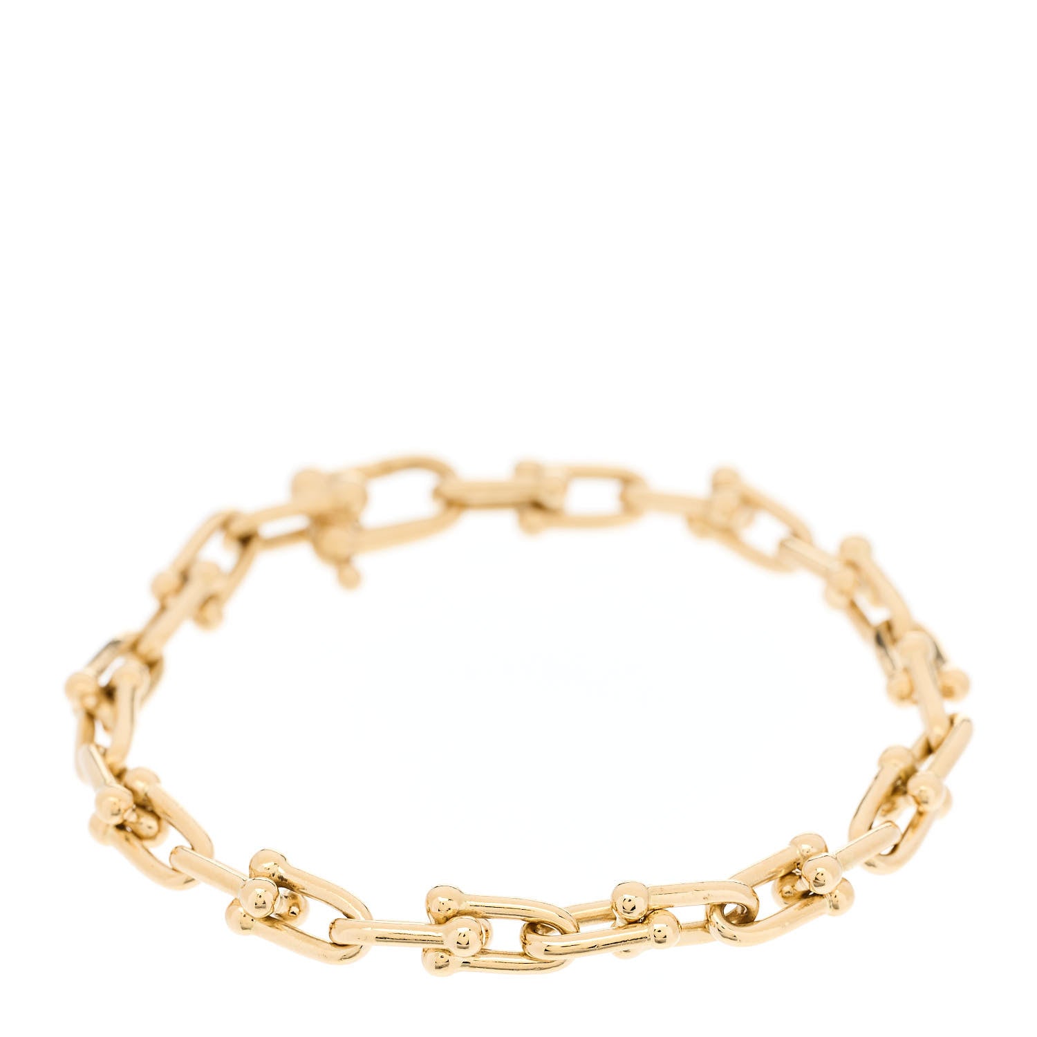 Tiffany 18K Yellow Gold Small HardWear Link Bracelet 1724210 – FASHIONPHILE