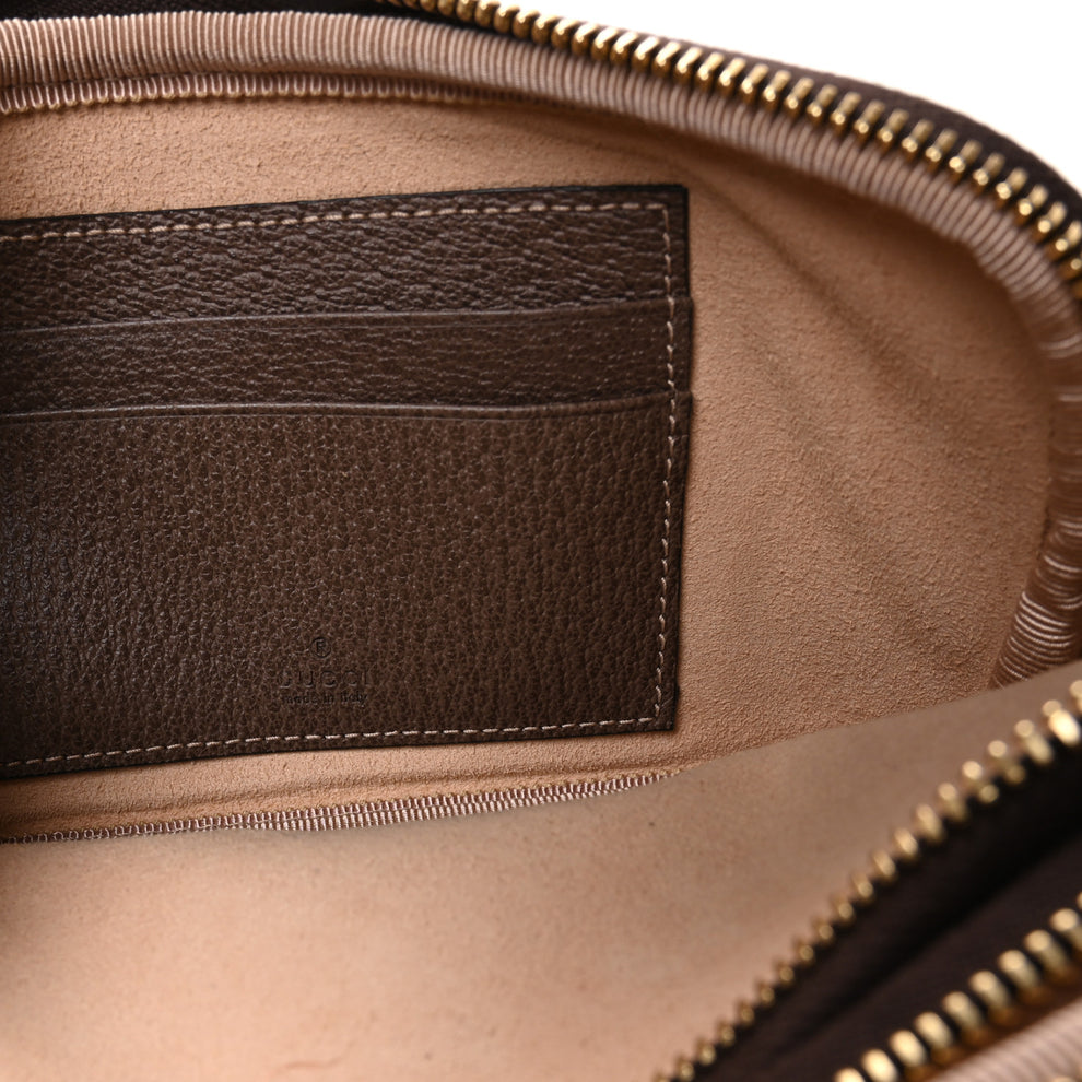 Gucci GG Supreme Monogram Web Mini Ophidia GG Bag Brown 1778015 ...