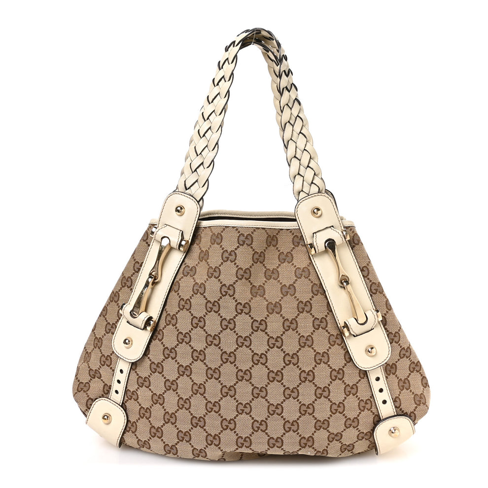 Gucci Monogram Small Pelham Shoulder Bag Off White 1737122 – FASHIONPHILE