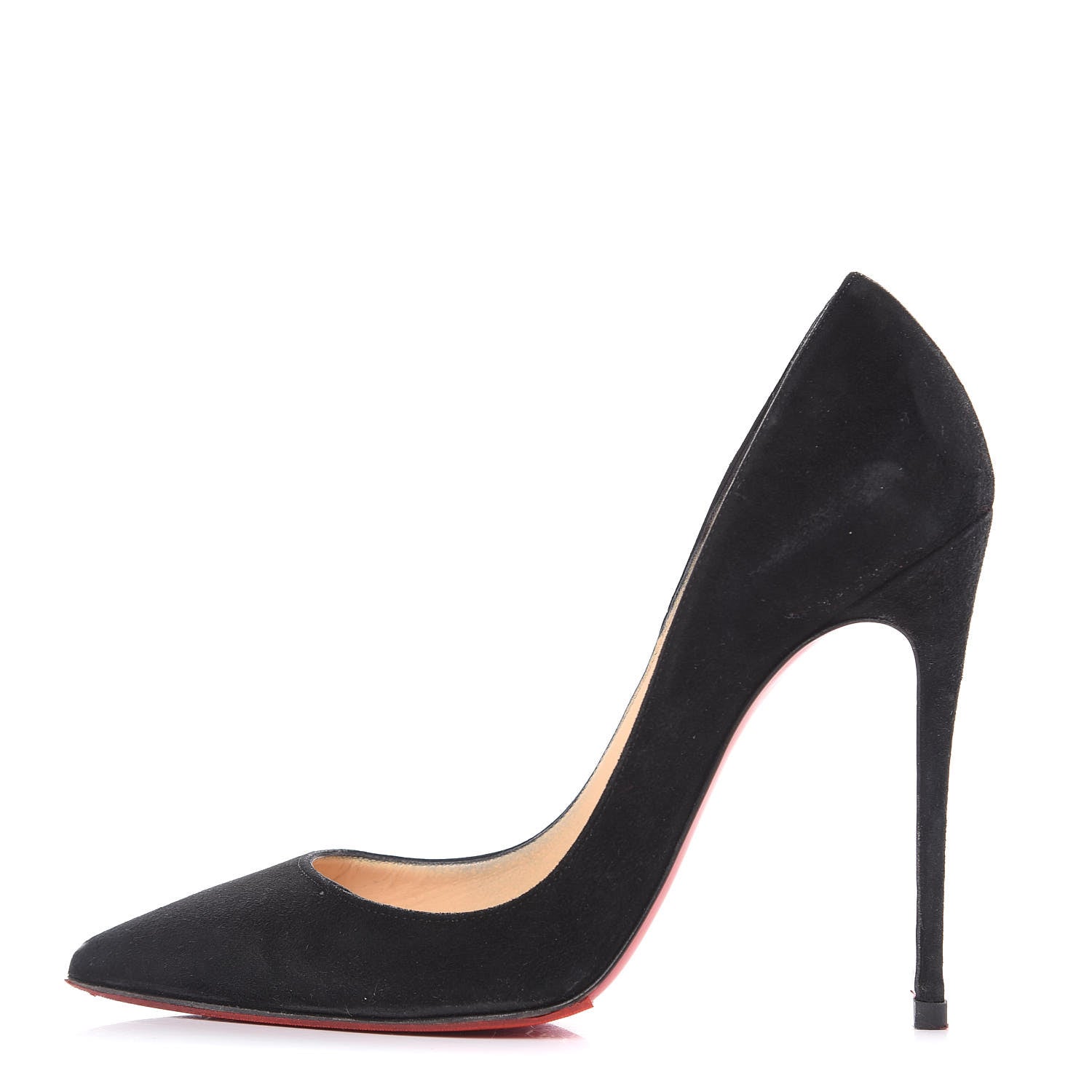 Christian Louboutin Suede So Kate 120 Pumps 37.5 Black 461658 ...