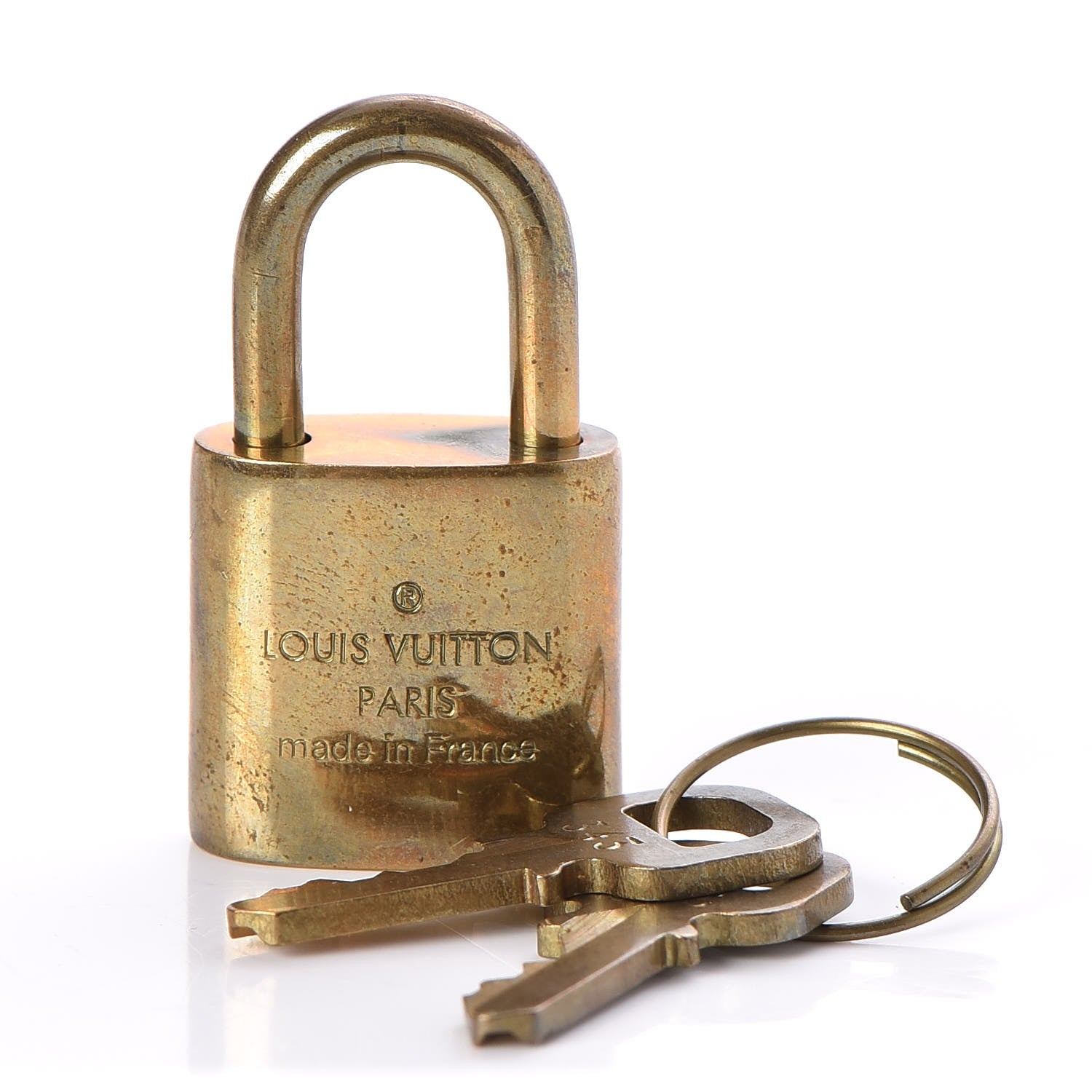 Louis Vuitton Brass Lock and Key Set #343 249097 – FASHIONPHILE