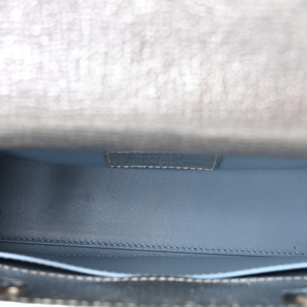 Christian Dior Metallic Grained Calfskin Cannage Small Lucky Badges My ...