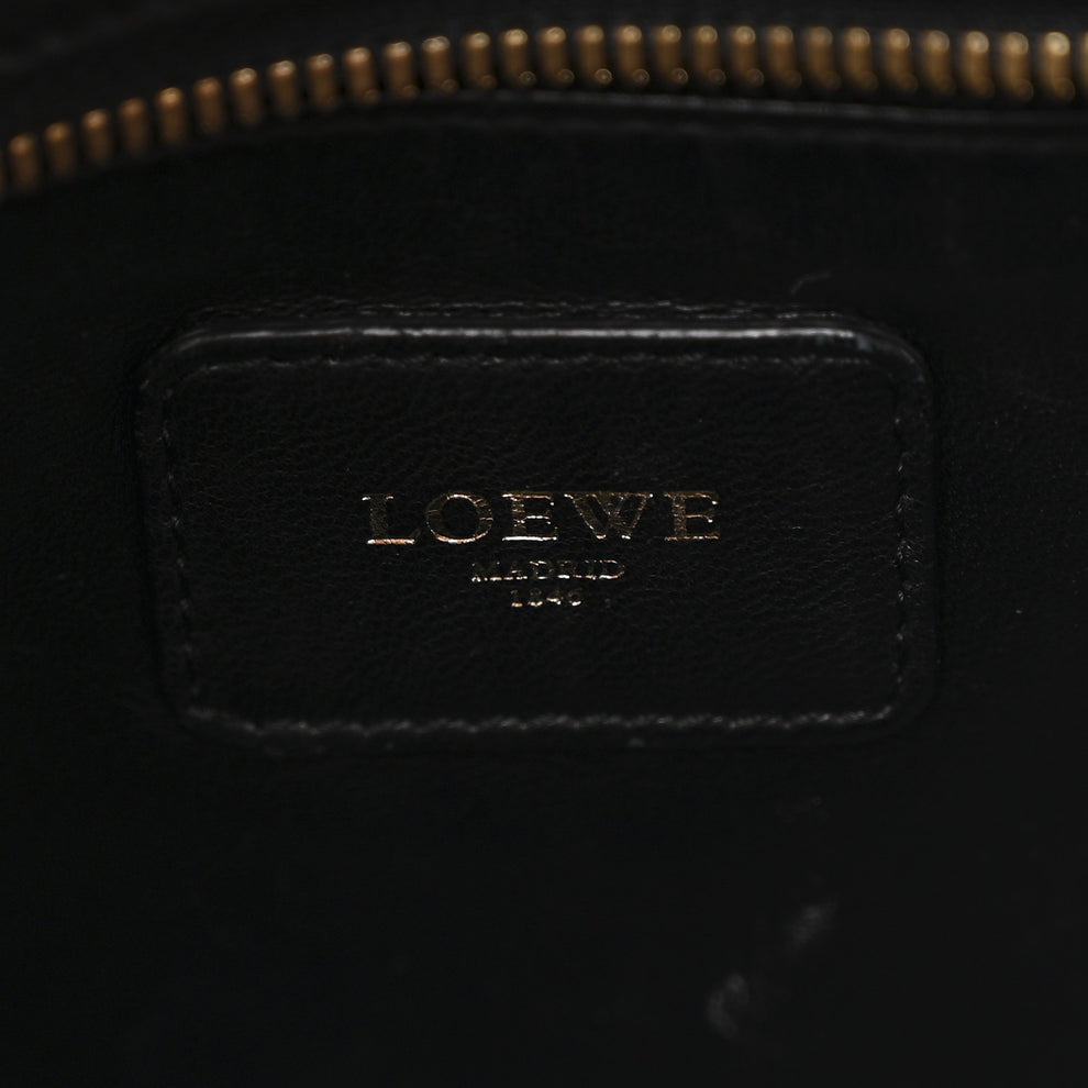 Loewe Calfskin Tri-Color Amazona 36 Black Chestnut 1807768 – FASHIONPHILE