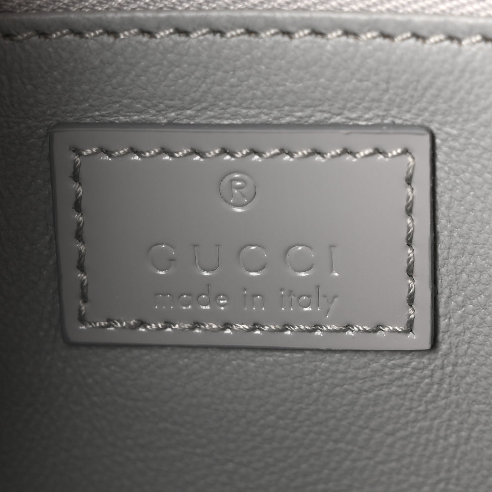 Gucci Patent Siena Small Shoulder Bag Grey 1799801 – FASHIONPHILE