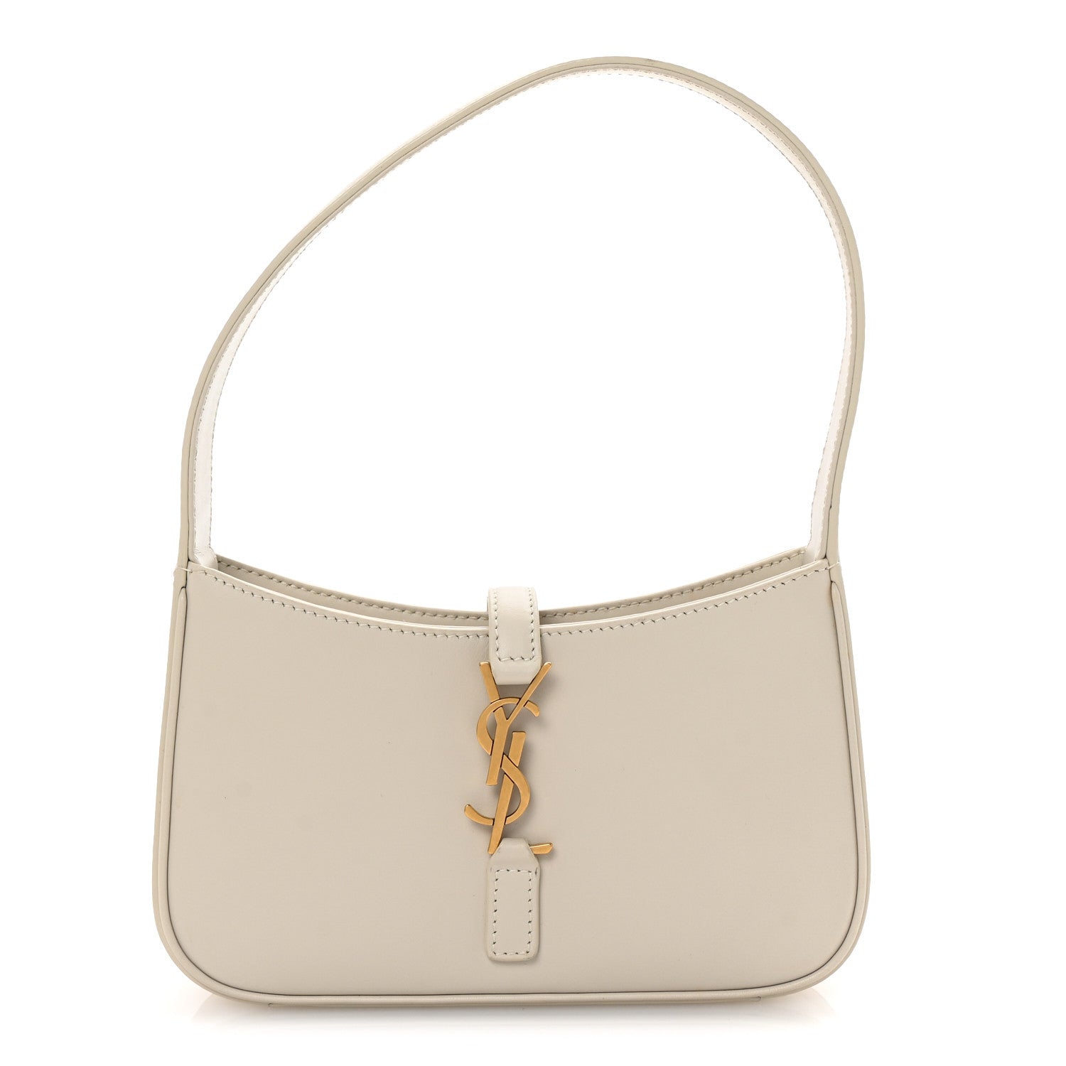 Saint Laurent Smooth Calfskin Le 5 A 7 Mini Hobo Dusty Grey 1742654 ...