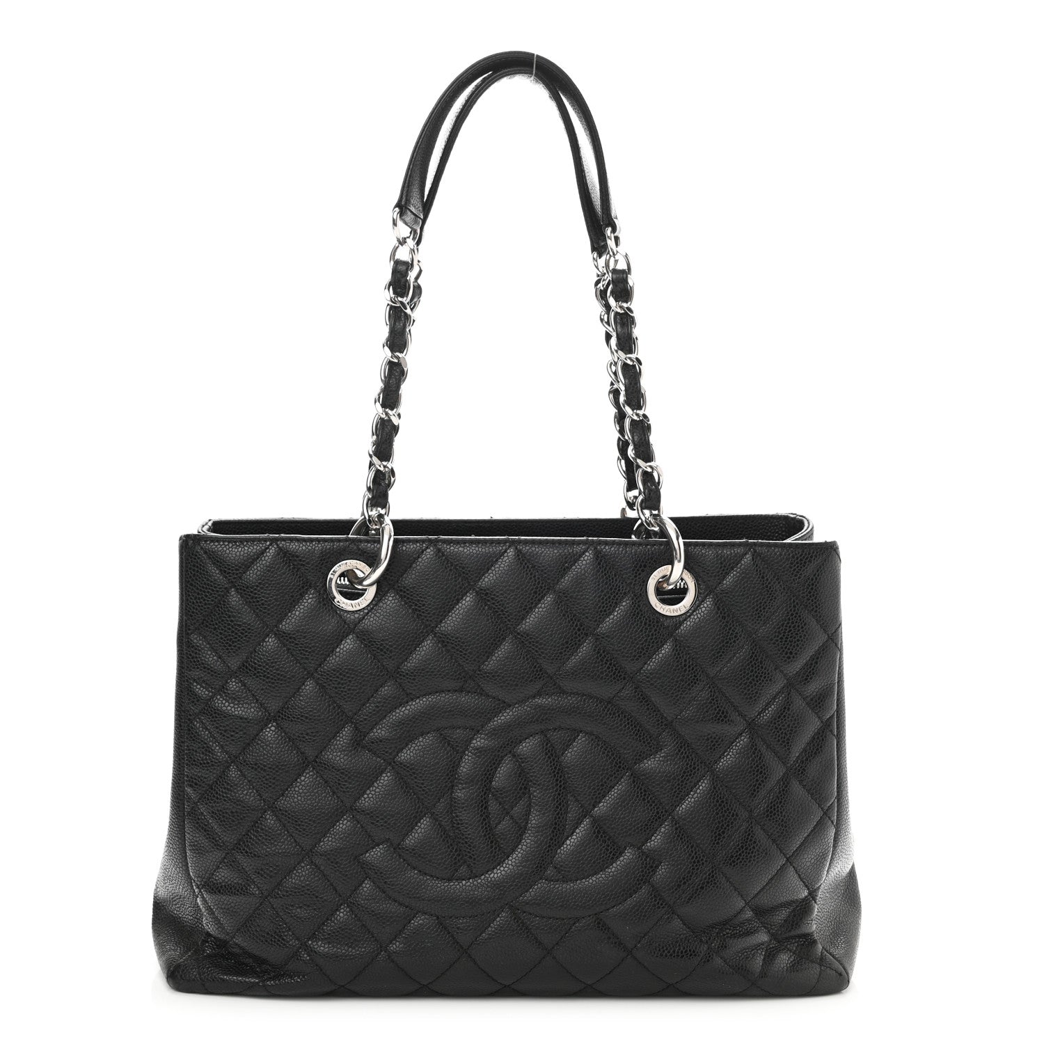 Chanel Caviar Quilted Grand Shopping Tote GST Black 1121272 – FASHIONPHILE