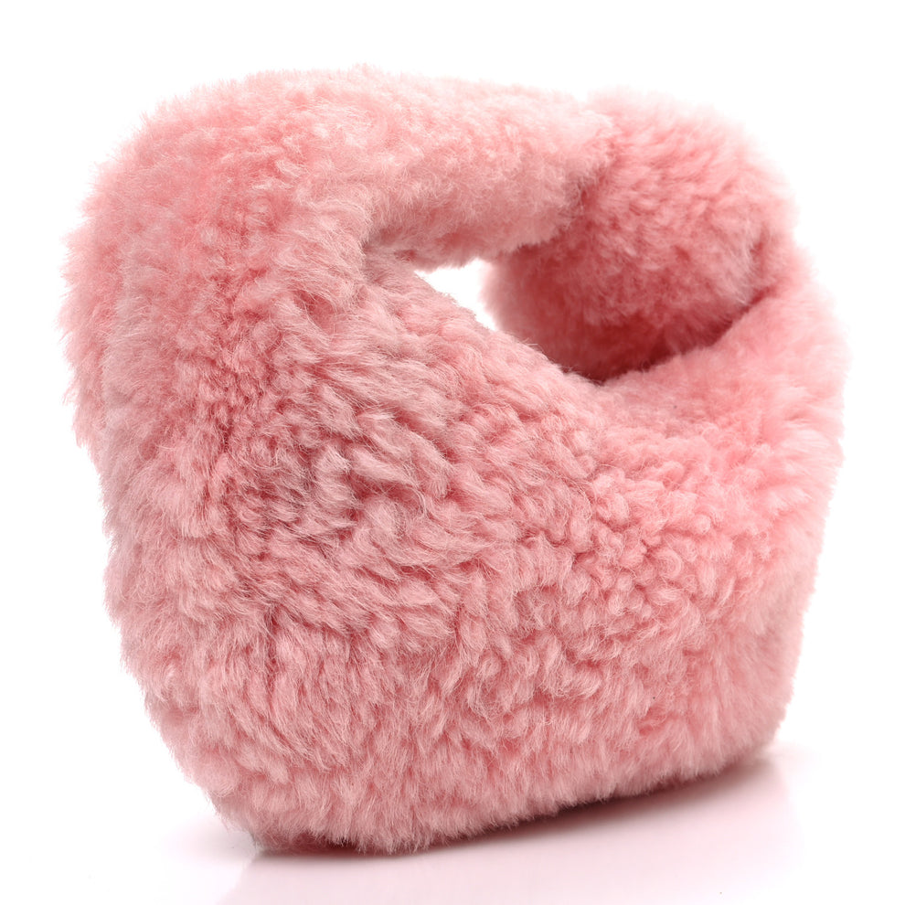Bottega Veneta Shearling Mini Jodie Popsicle 1786234 – FASHIONPHILE