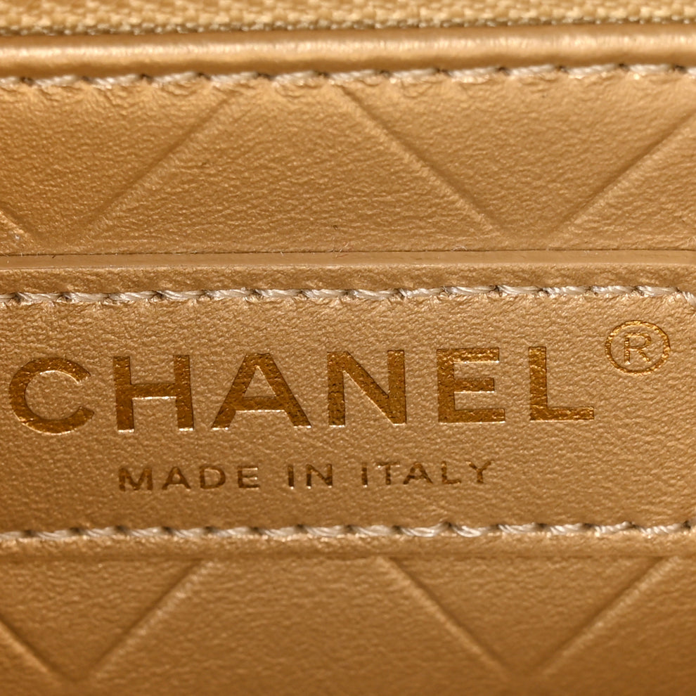 Chanel Lambskin Quilted Small Coco Clips Single Flap White 1791808 ...