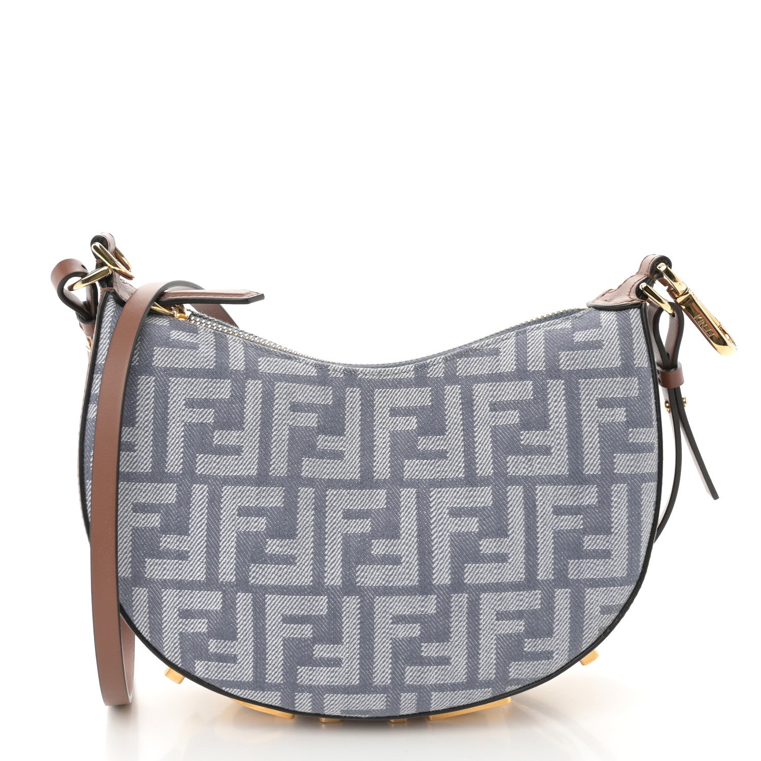Fendi Denim Vitello King F is Fendi FF Embroidered Mini Fendigraphy ...