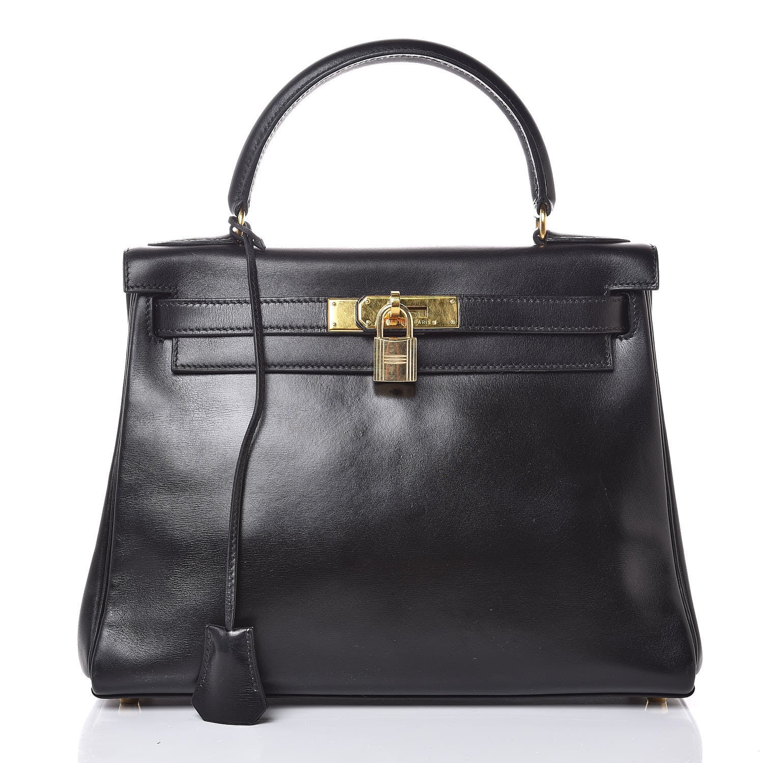 Hermes Box Kelly Retourne 28 Black 361332 – FASHIONPHILE