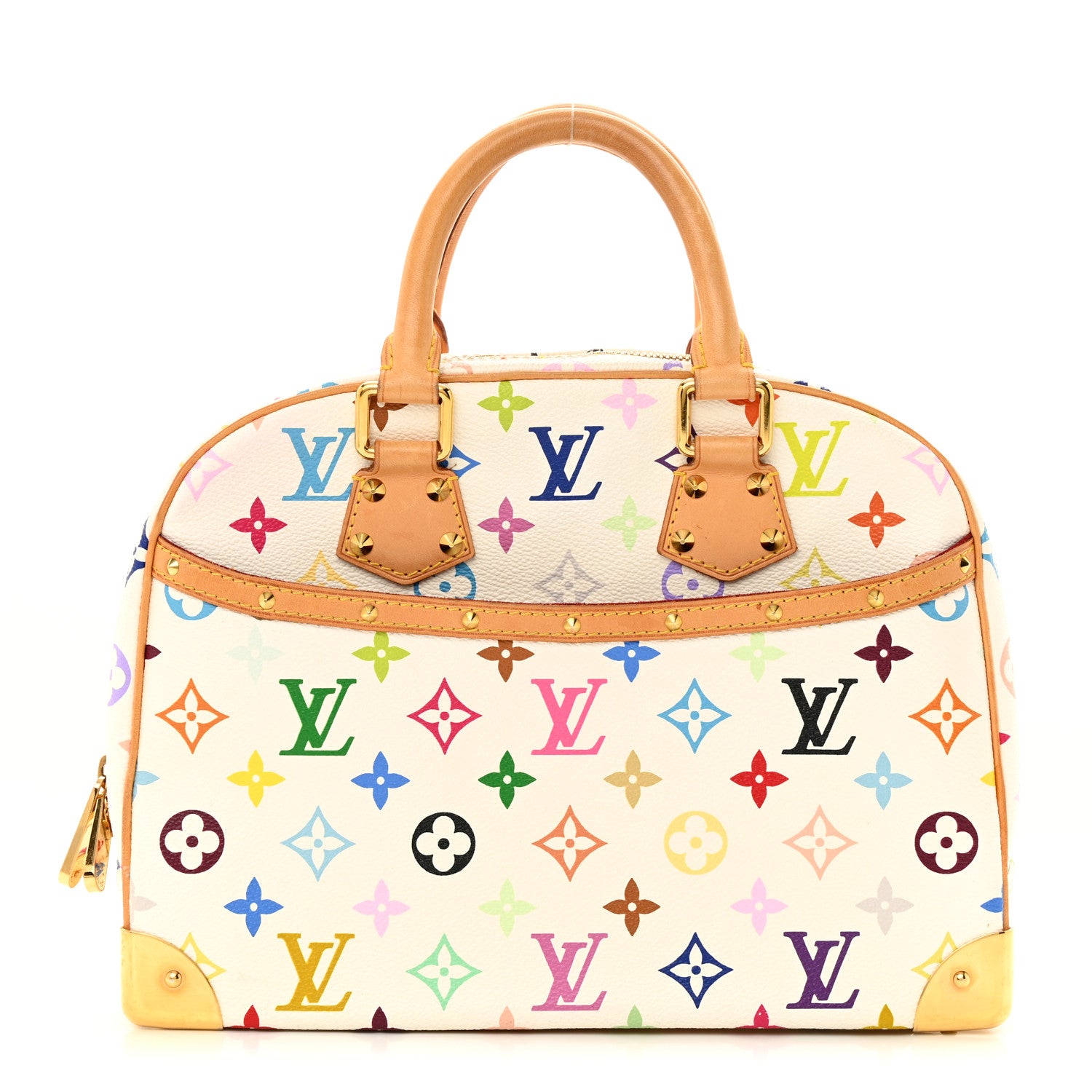 Louis Vuitton Monogram Multicolor Trouville White 1361442 – FASHIONPHILE