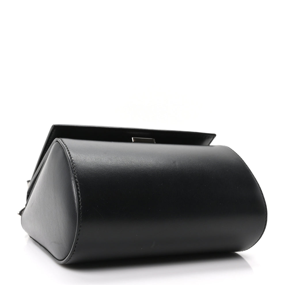 Givenchy Calfskin Mini Pandora Box Logo Strap Crossbody Bag Black ...