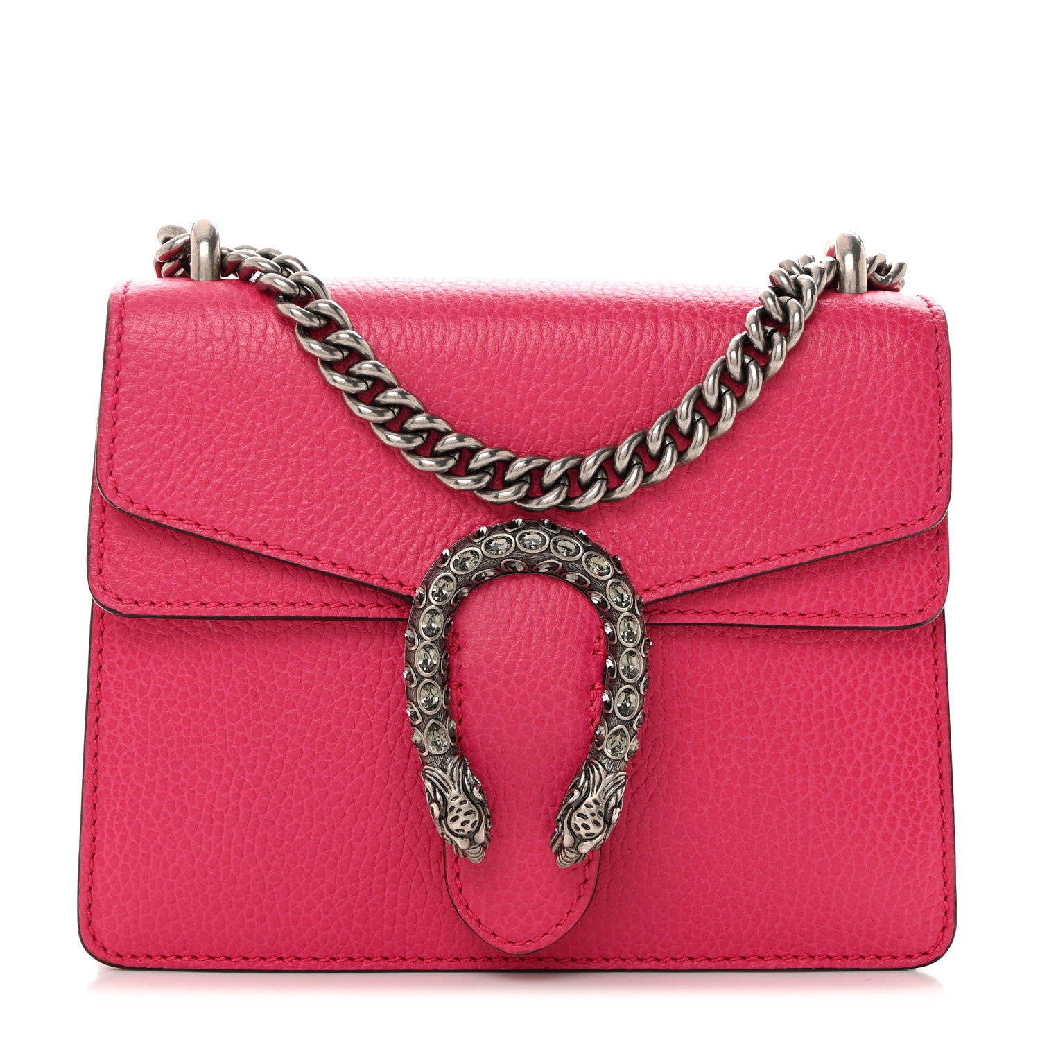 Gucci Calfskin Mini Dionysus Shoulder Bag Box Pink 1577585 – FASHIONPHILE