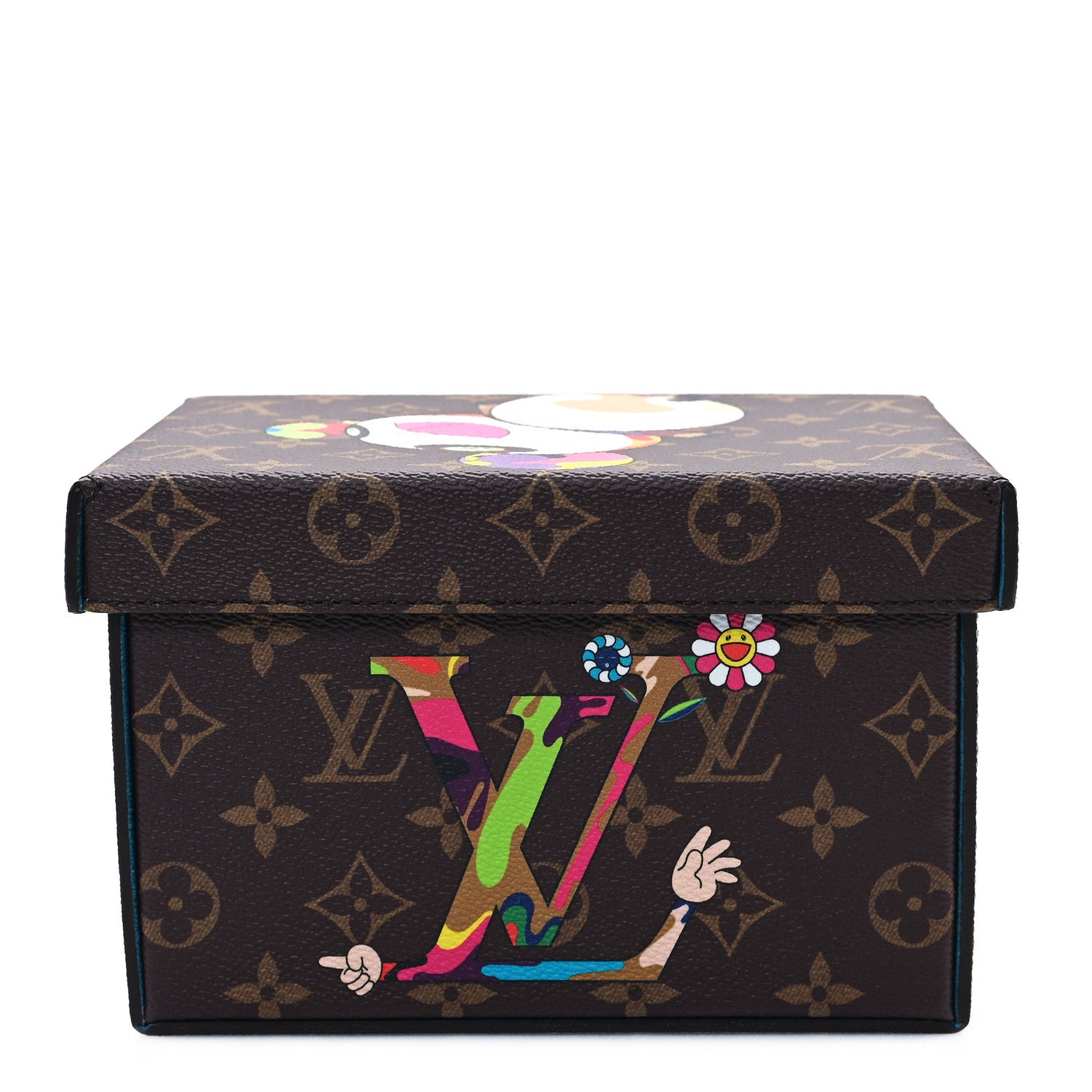 Louis Vuitton LV x TM Monogram Superflat Characters Cardboard Box ...