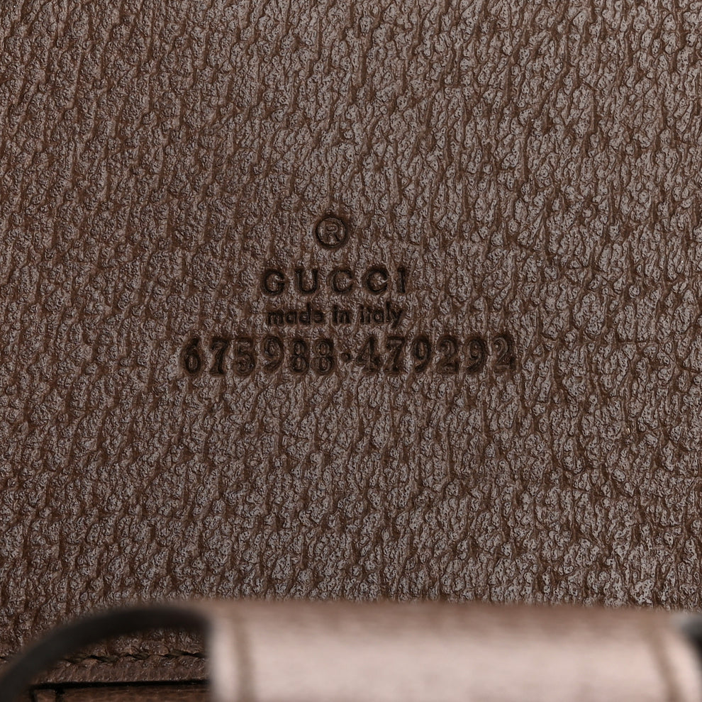 Gucci GG Supreme Monogram Textured Dollar Calfskin Web Ophidia AirPods ...