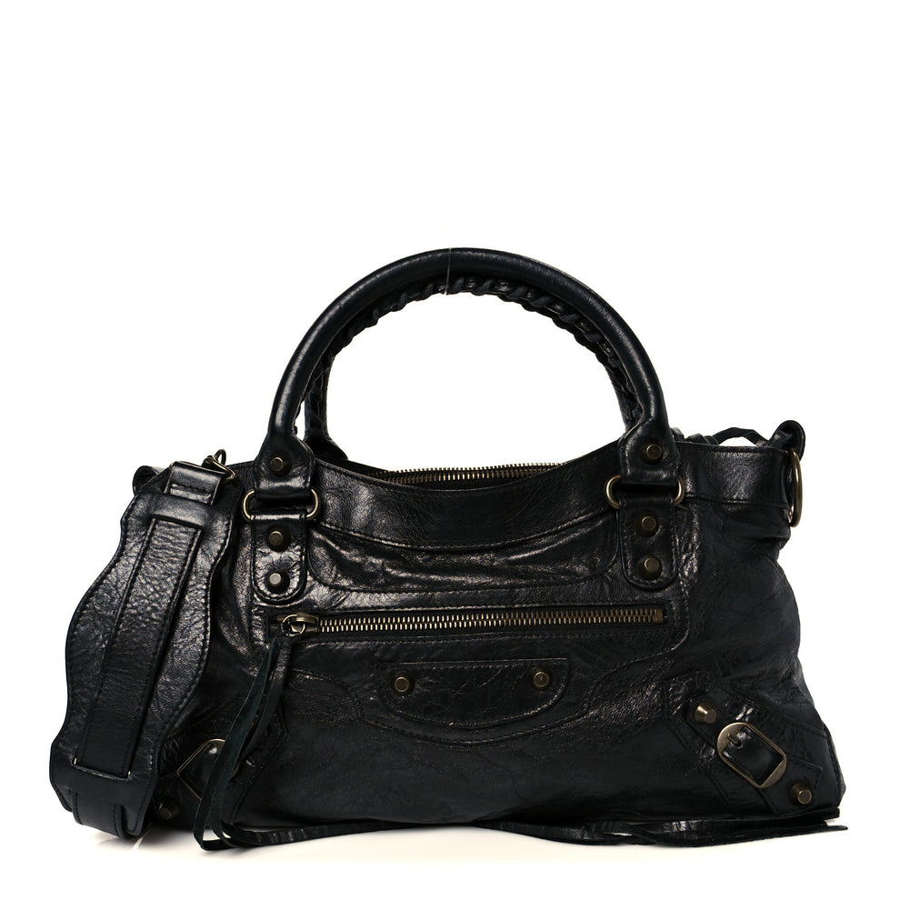 Balenciaga Agneau Classic Hardware First Black 1795866 – FASHIONPHILE