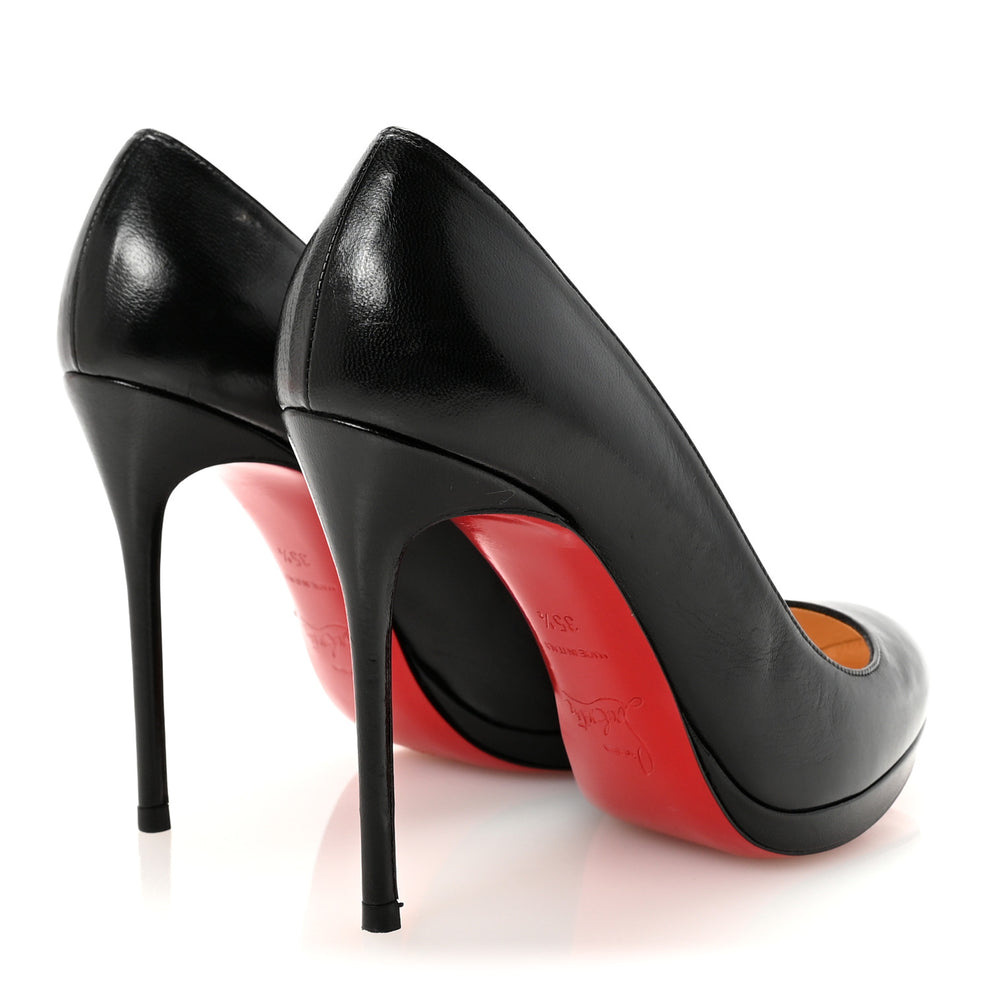 Christian Louboutin Kid Filo 120 Pumps 35.5 Black 1789484 – FASHIONPHILE