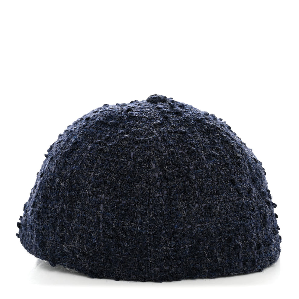 Chanel Tweed CC Cap Hat L Blue 1880838 – FASHIONPHILE