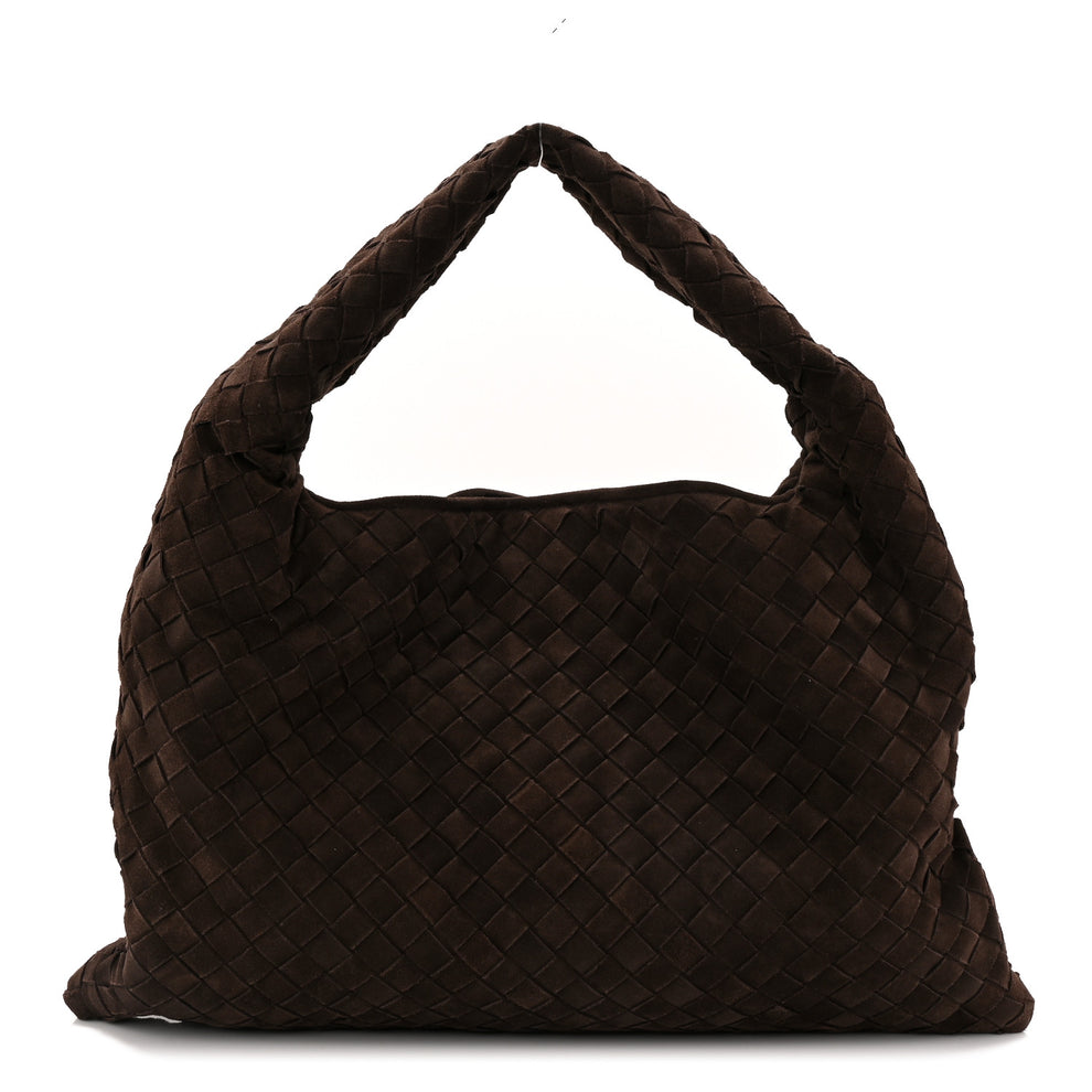 Bottega Veneta Suede Intrecciato Small Hop Fondant 1783216 – FASHIONPHILE