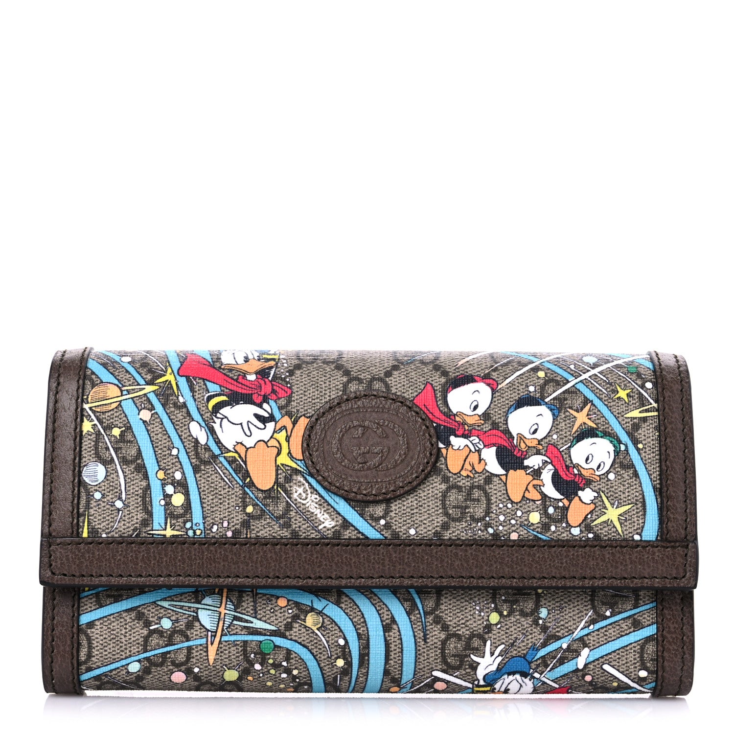 Gucci X DISNEY GG Supreme Monogram Donald Duck Interlocking G ...