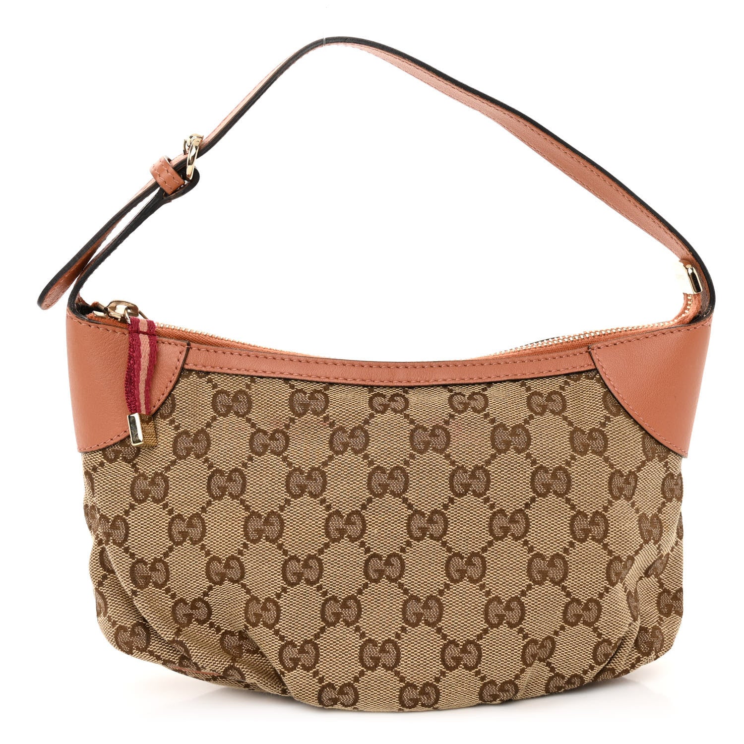 Gucci Monogram Pochette Pink 1465190 – FASHIONPHILE