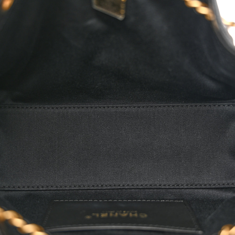 Chanel Caviar Quilted Mini Chanel 25 Handbag Black 1784409 – FASHIONPHILE