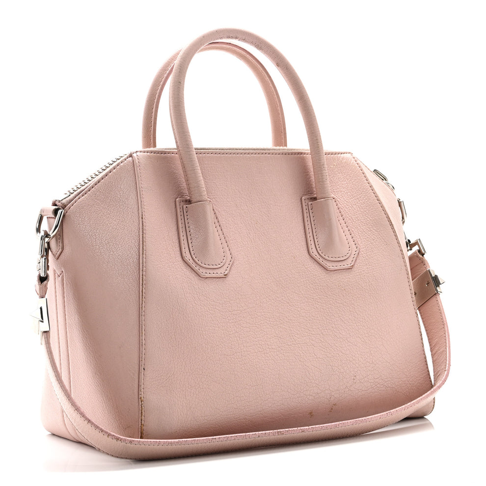 Givenchy Sugar Goatskin Small Antigona Pale Pink 1805295 – FASHIONPHILE
