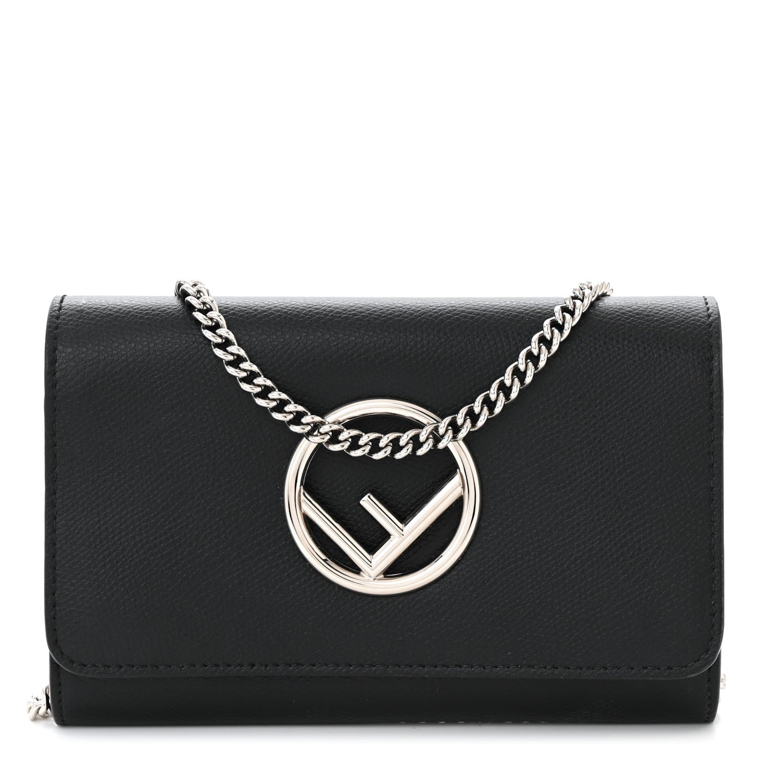 Fendi Vitello Cruise F is Fendi Wallet On Chain Black 1570167 ...