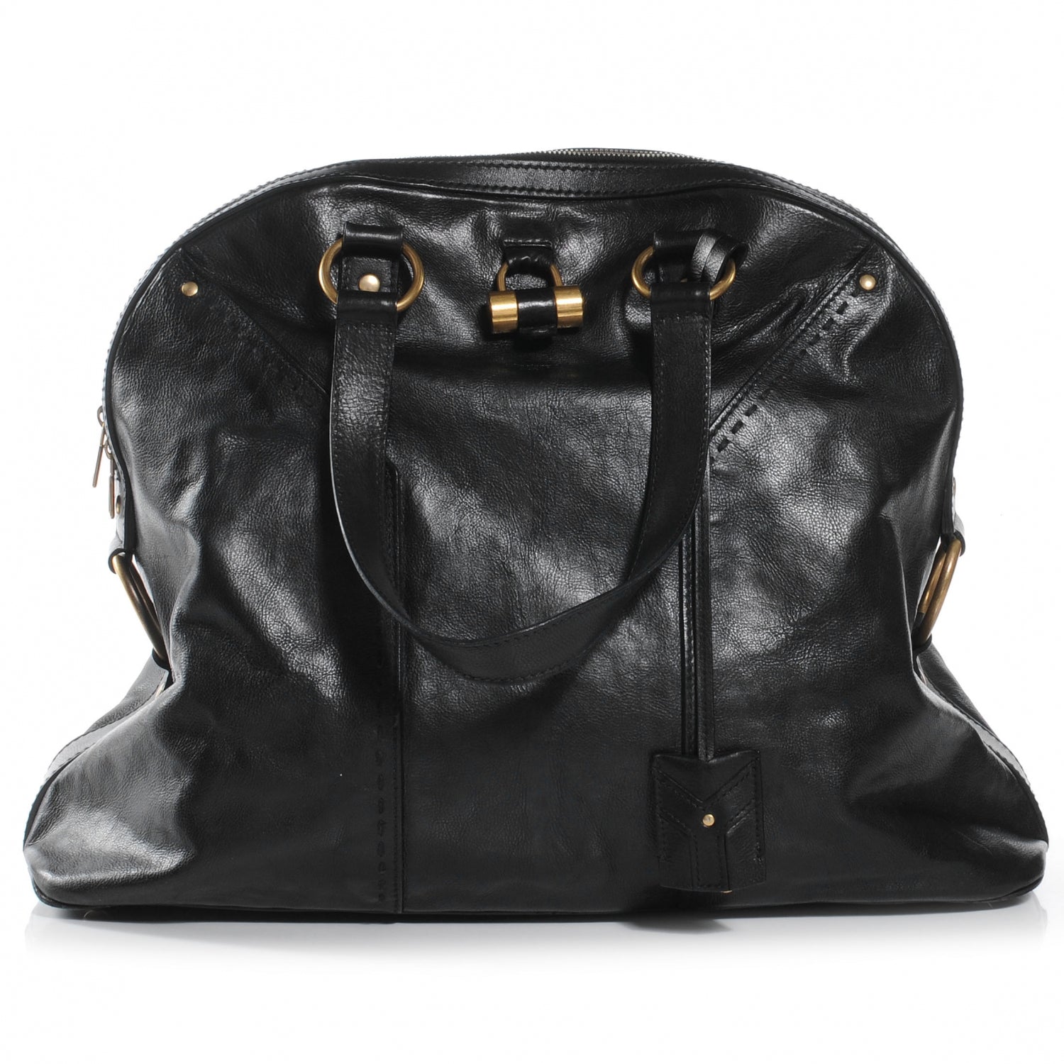 Saint Laurent Leather Large Muse Black 50291 – FASHIONPHILE