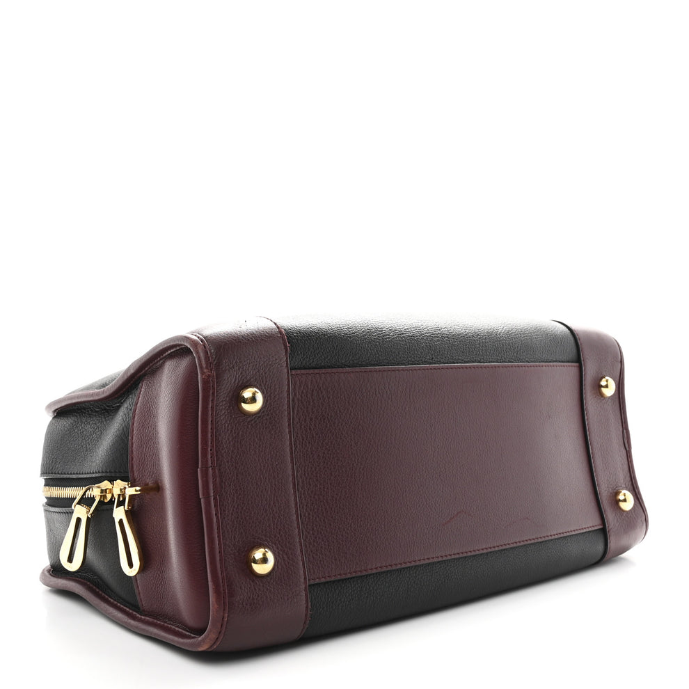 Loewe Calfskin Tri-Color Amazona 36 Black Chestnut 1807768 – FASHIONPHILE