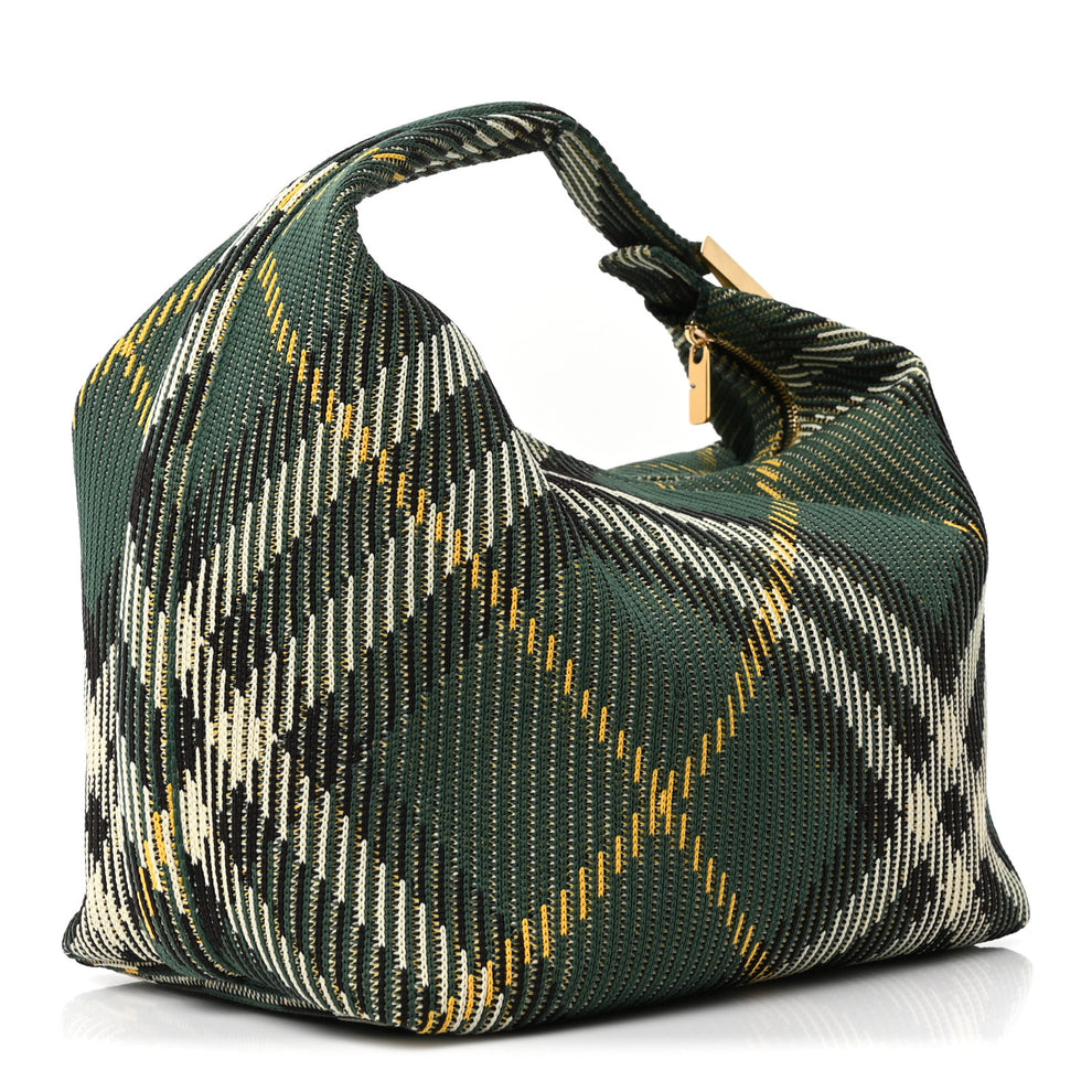 Burberry Canvas Peg Medium Duffle Bag Ivy 1779240 – FASHIONPHILE