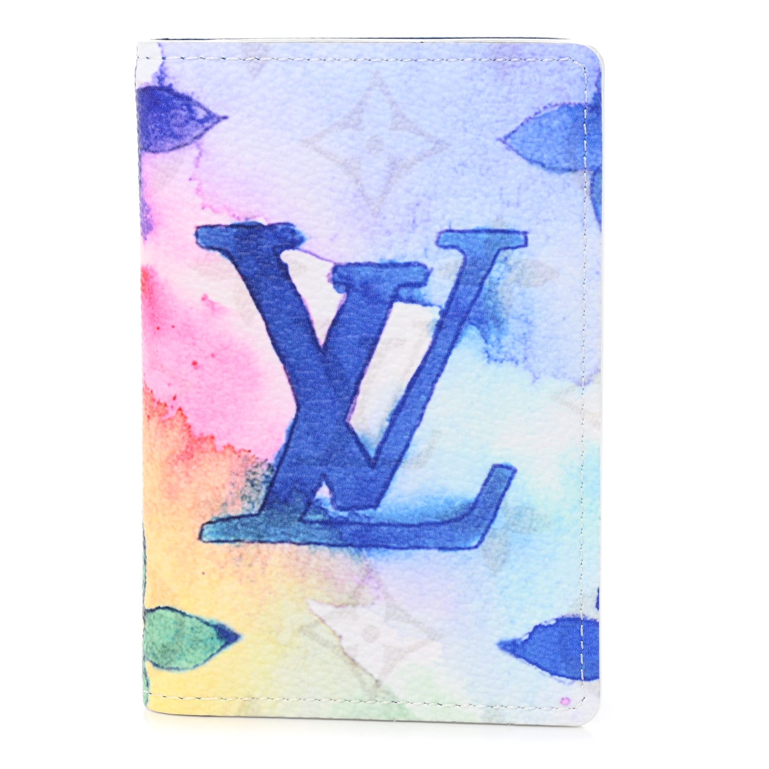 Louis Vuitton Monogram Watercolor Pocket Organizer NM Multicolor ...