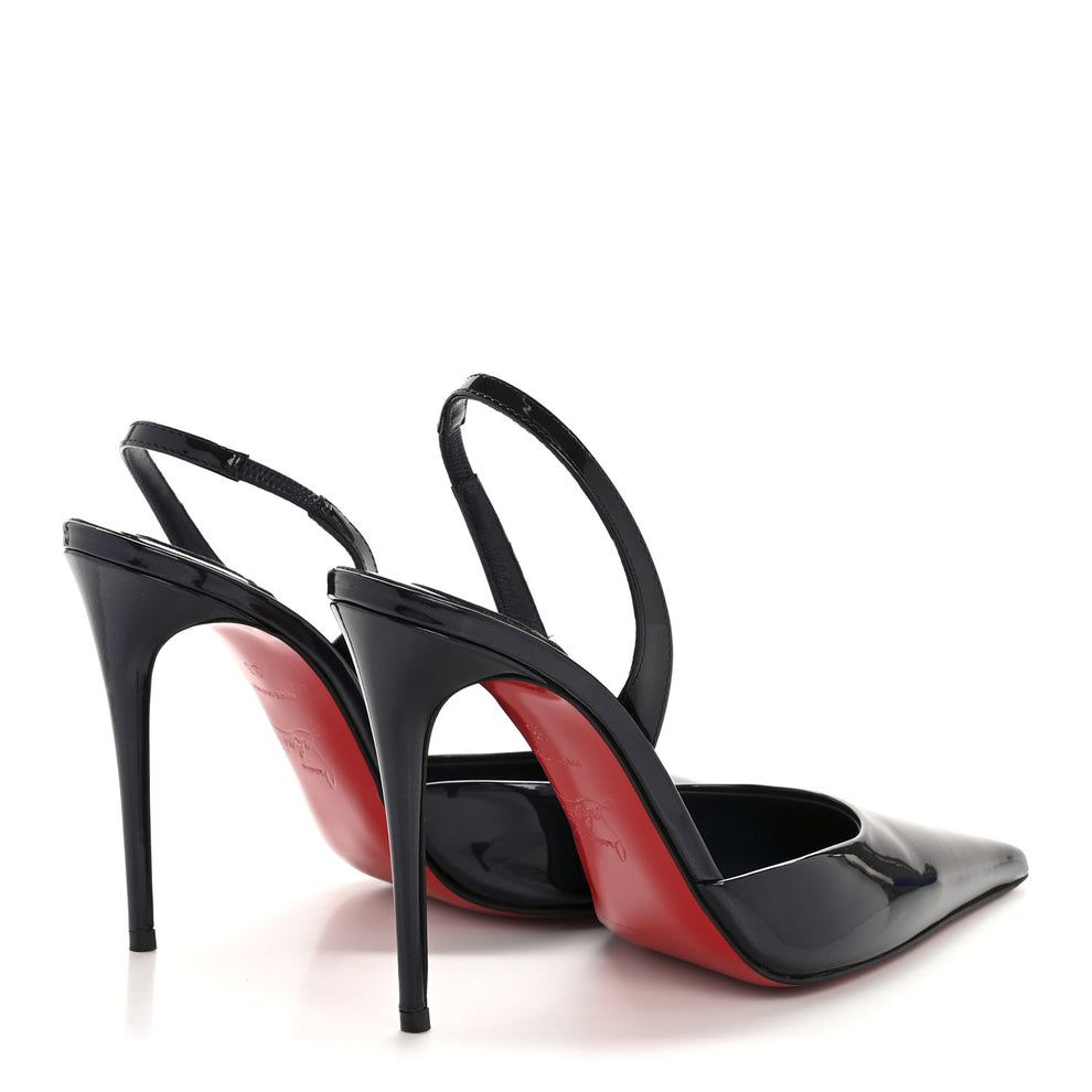 Christian Louboutin Pearlescent Patent Calfskin Kate Max O Slingback ...