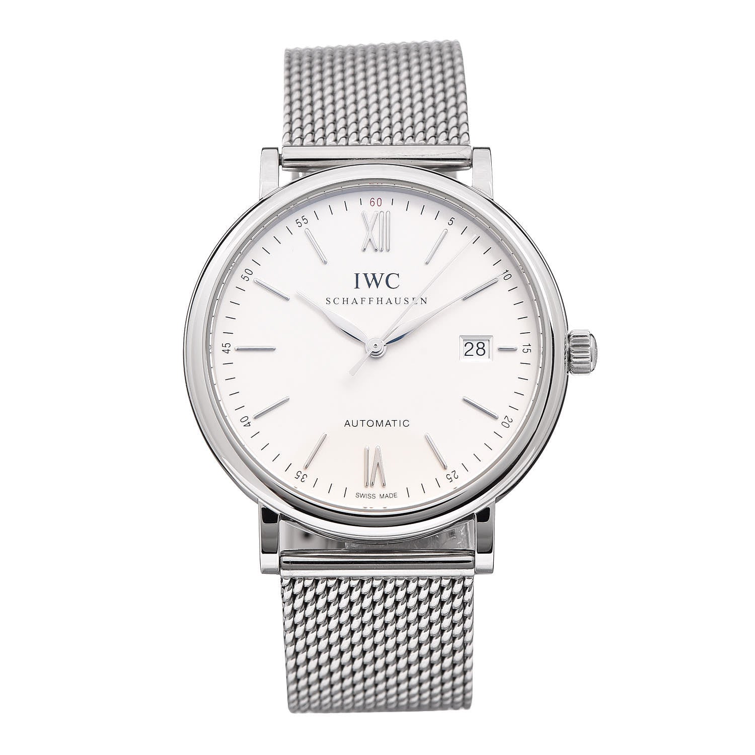 IWC Stainless Steel 40mm Portofino Automatic Watch IW356505 399543 ...