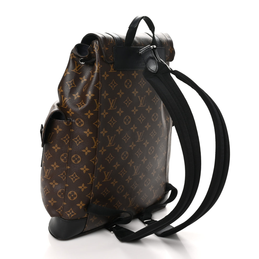 Louis Vuitton Monogram Macassar Christopher PM Backpack 1741996 ...