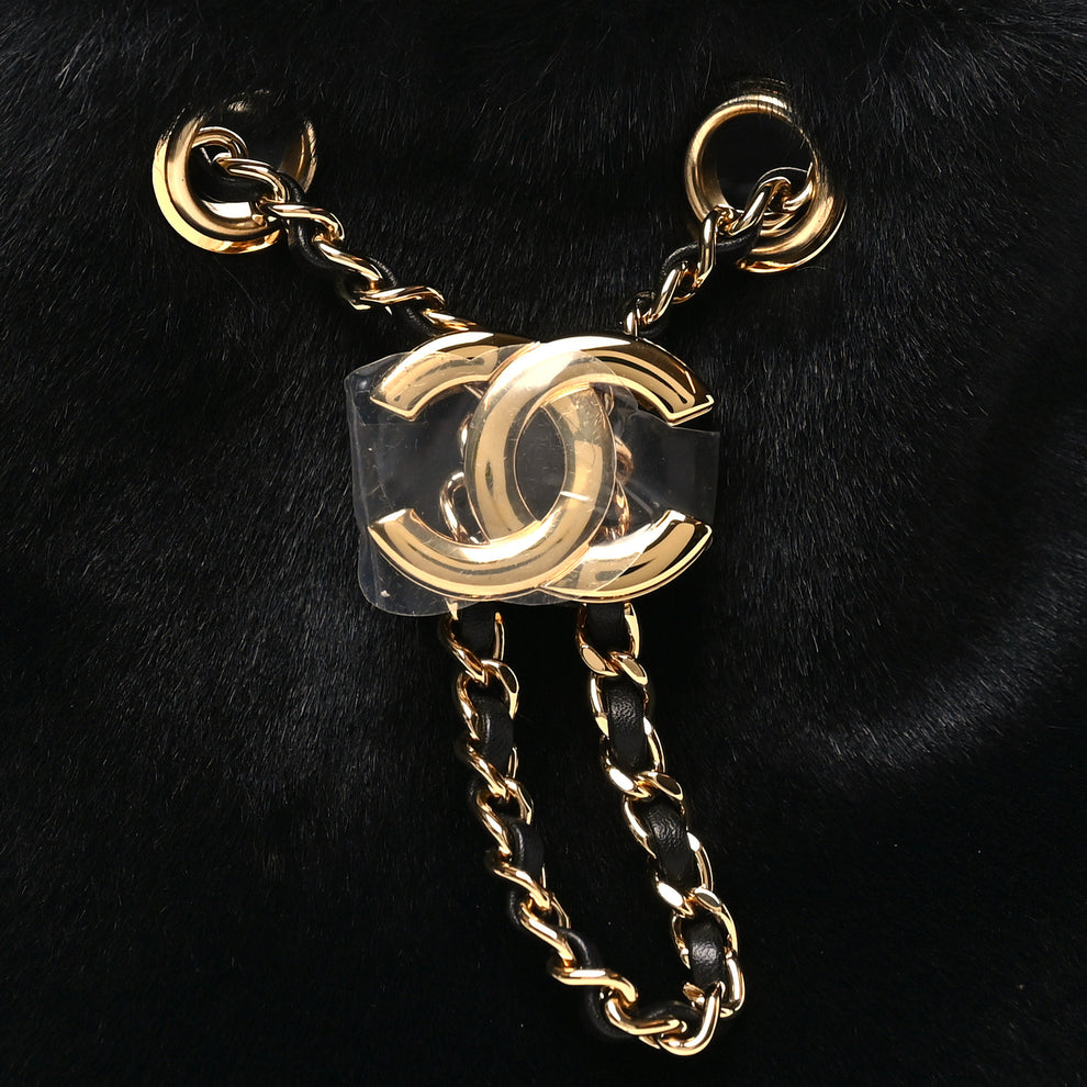 Chanel Pony Hair Mini Chanel 25 Handbag Black 1913921 – FASHIONPHILE