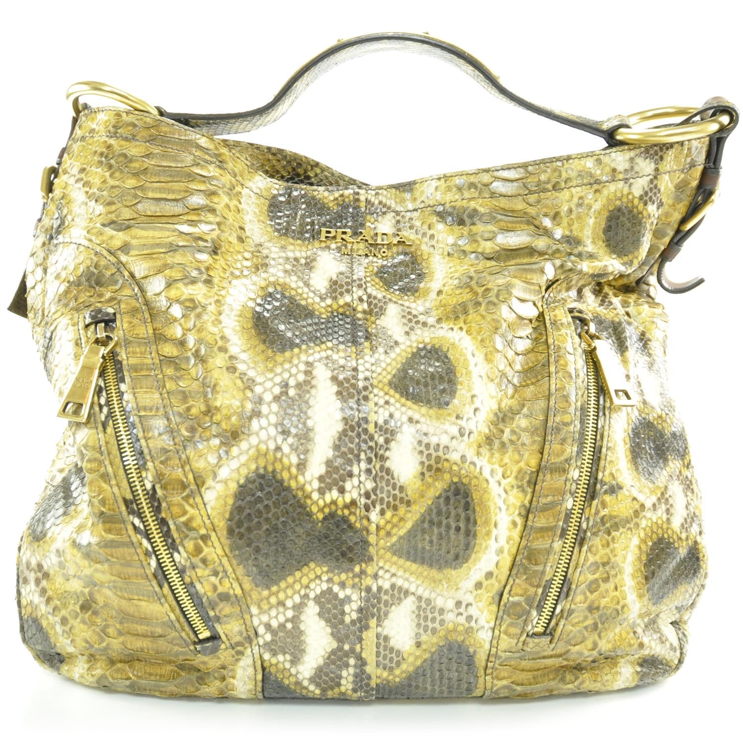 Prada Python Hobo 28149 – FASHIONPHILE