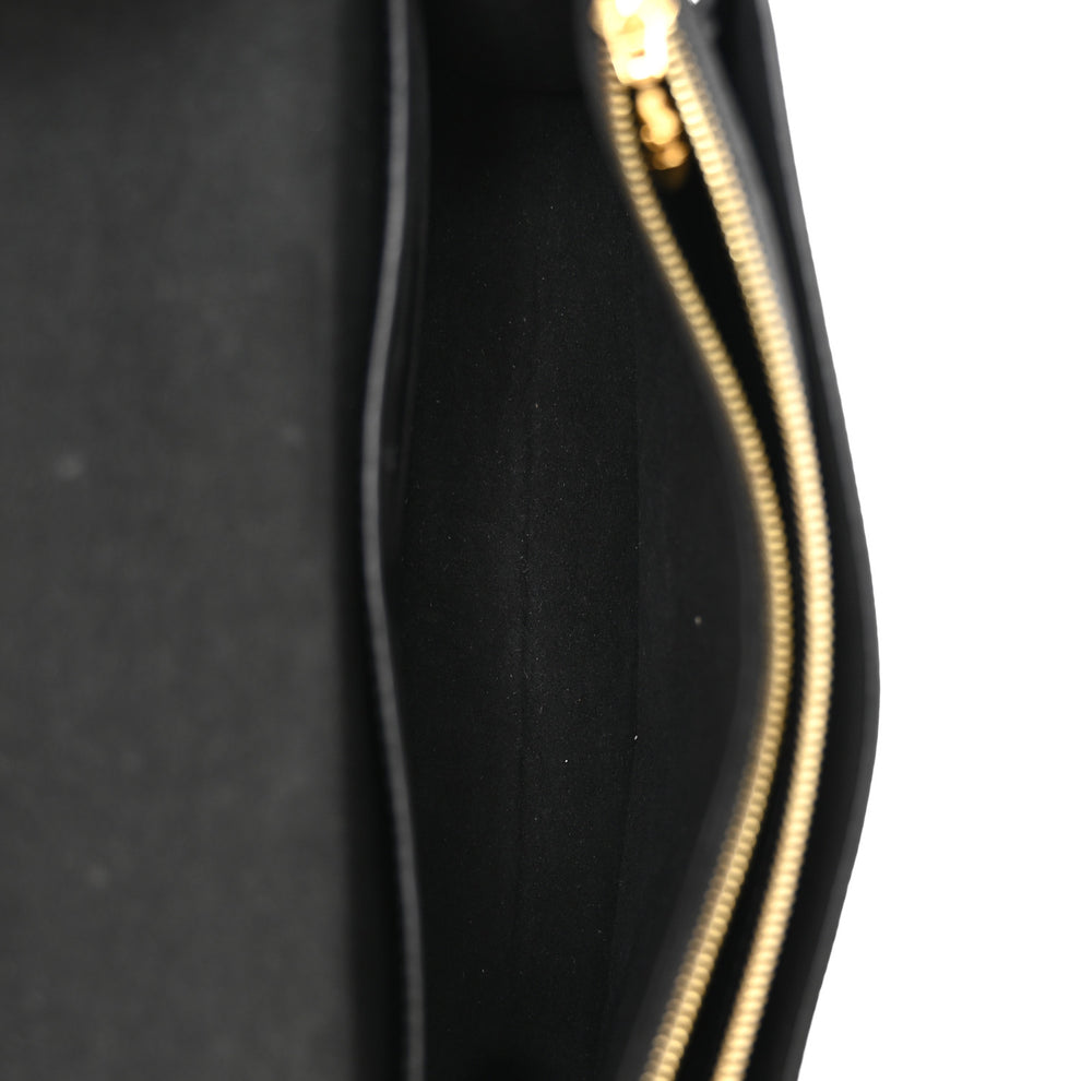 Louis Vuitton Damier Ebene Vavin Chain Wallet Black 1790557 – FASHIONPHILE