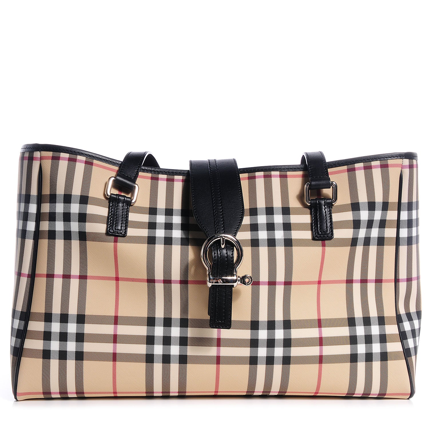 Burberry Nova Check Diaper Bag Black 71907 – FASHIONPHILE