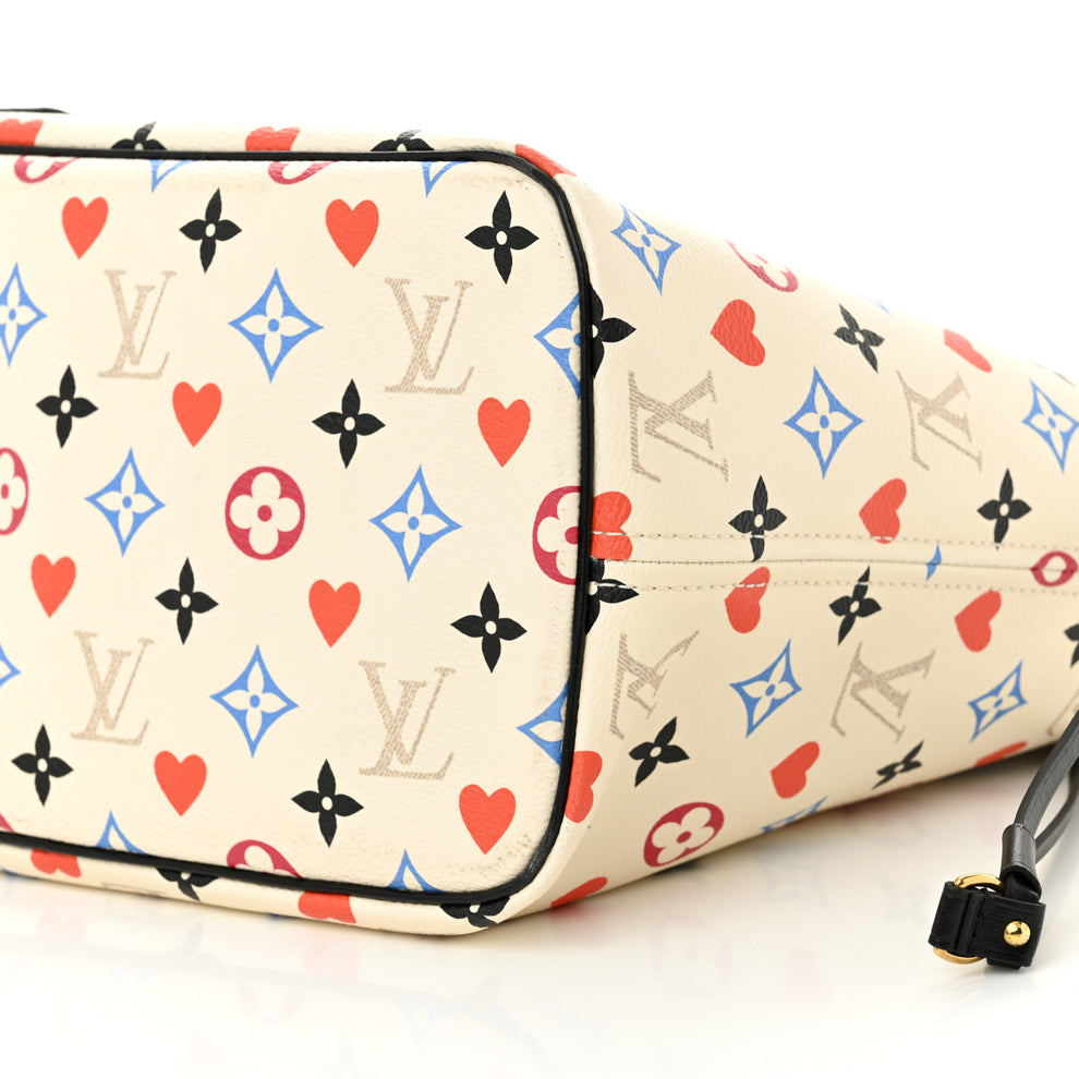 Louis Vuitton Game On Neverfull MM White 1757087 – FASHIONPHILE